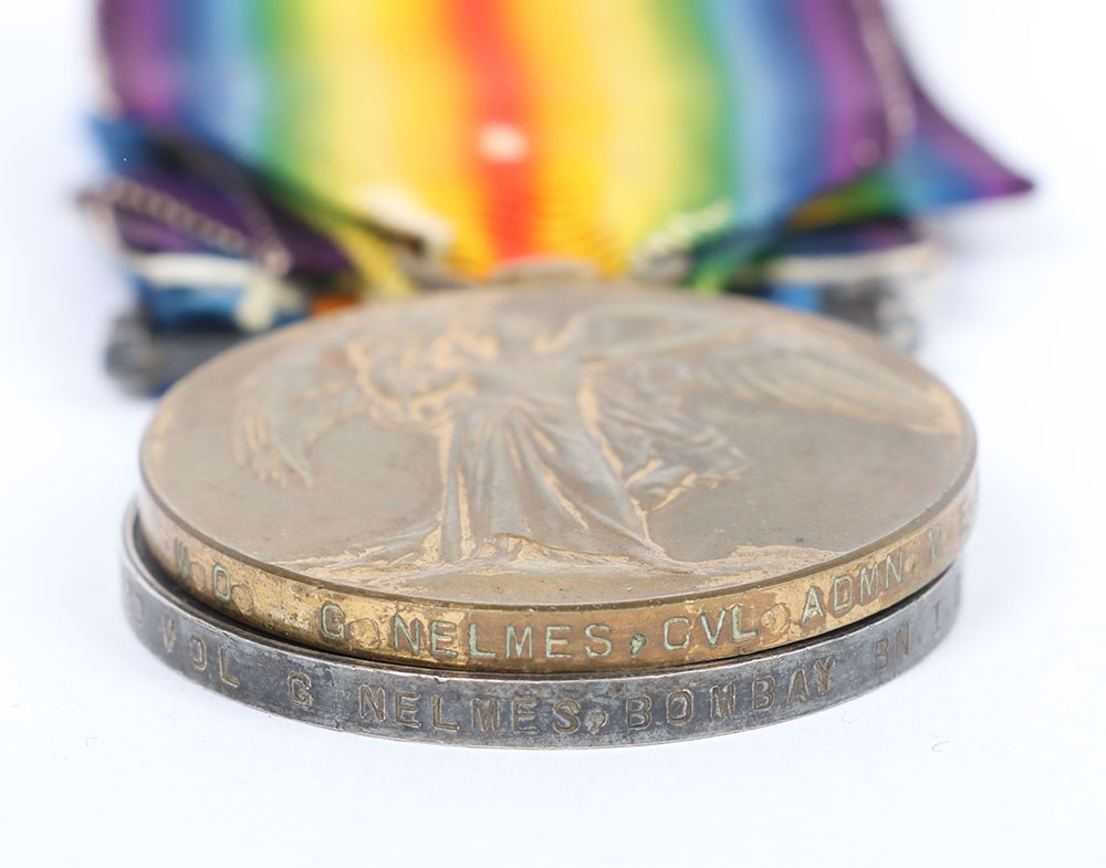 Rare Great War 1914-15 Star Trio of Medals to the Indian Army for ...