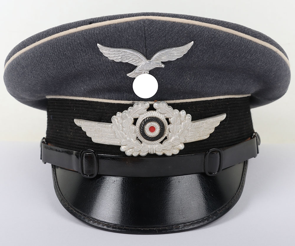 WW2 German Herman Goring Regiment Luftwaffe Peaked Cap, very fine ...