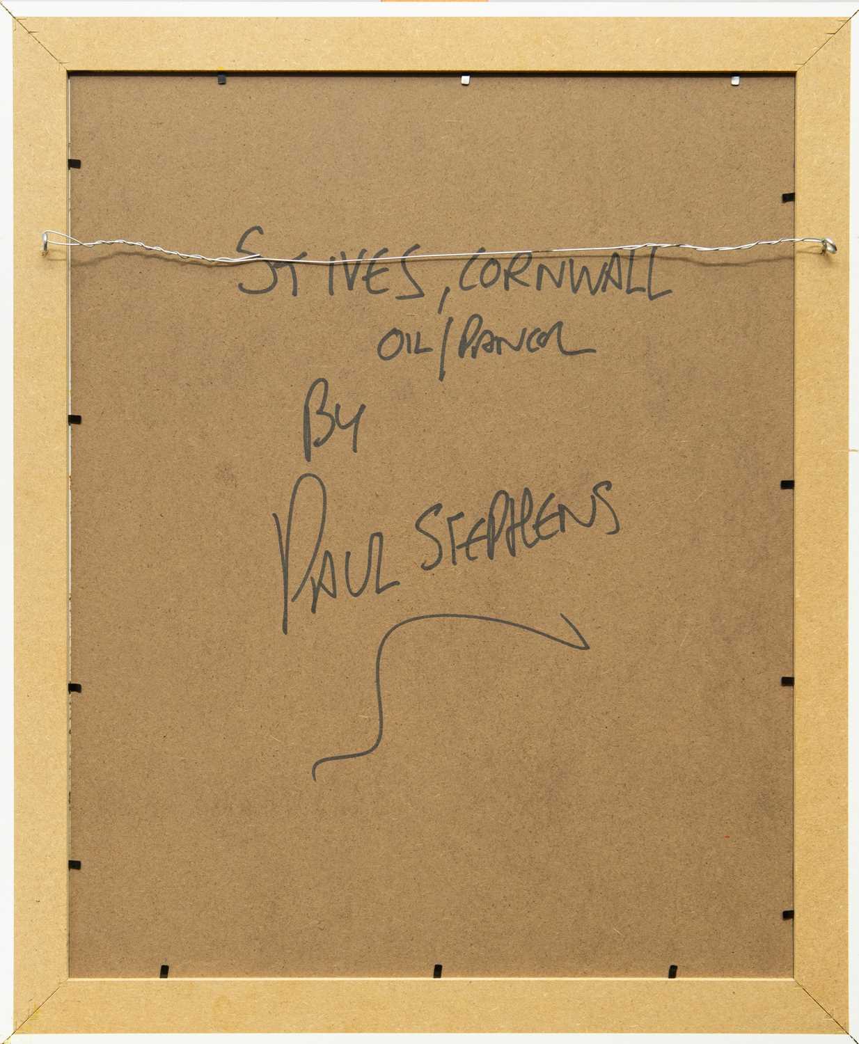 Paul STEPHENS (1957) St Ives, Cornwall Oil on board, signed, further ...