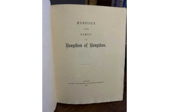 (Cornwall) Two scarce family histories 'History of the Family of ...