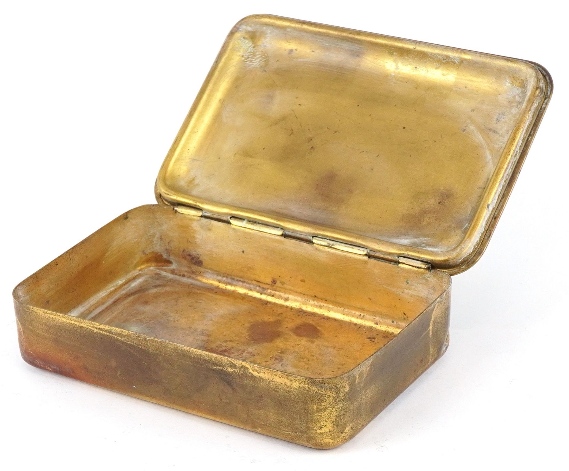 Militaria comprising a Christmas 1914 Mary tin, pocket compass and one ...