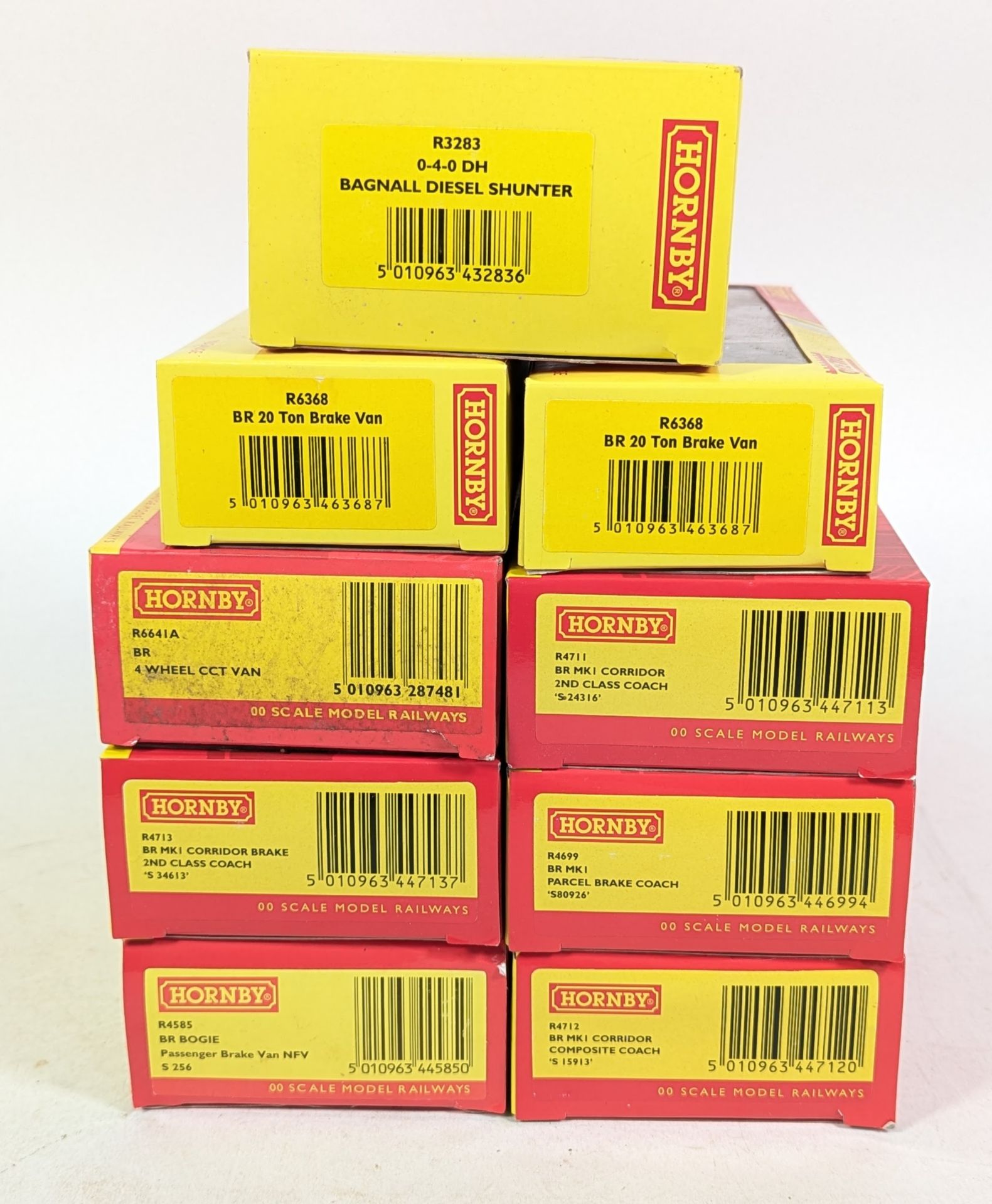 Model Railway - a collection of assorted Hornby OO gauge train set ...
