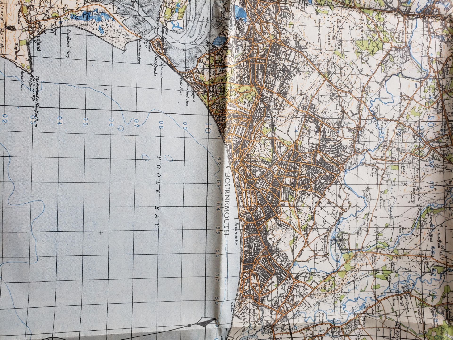 A collection of vintage mid 20th century circa 1940s / 50s maps. The ...