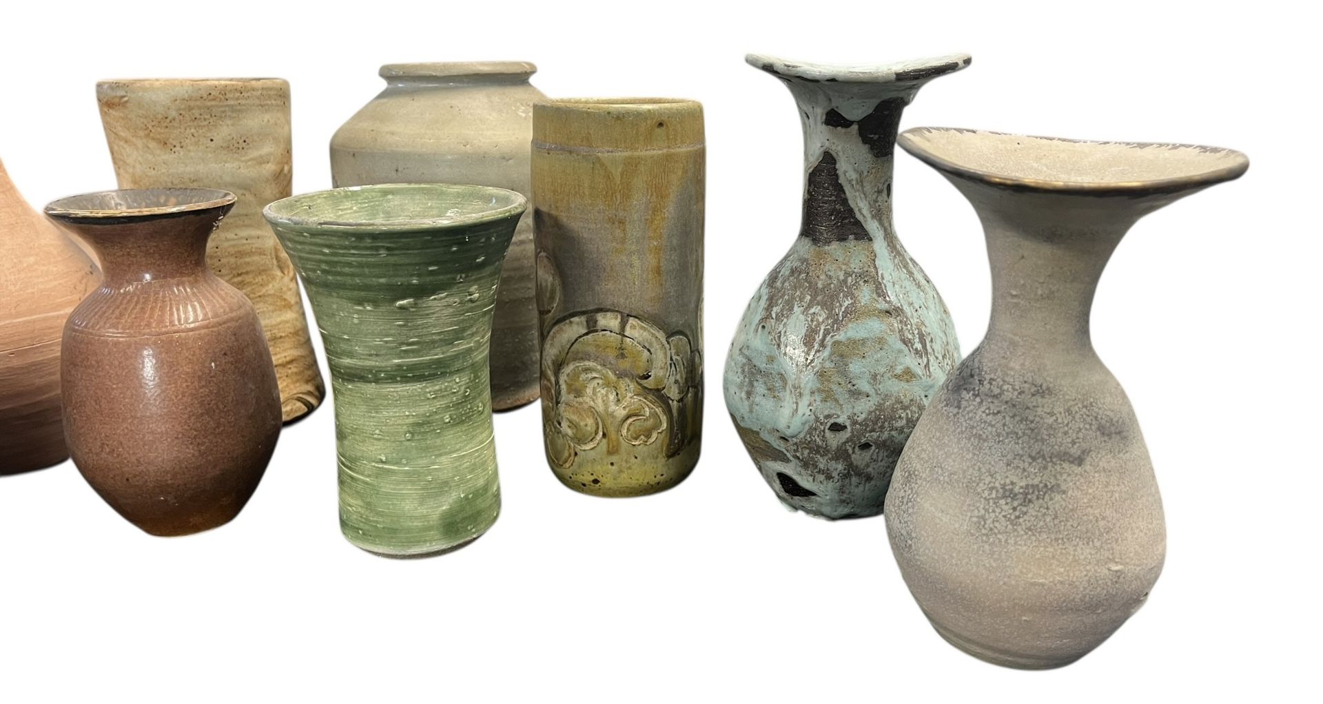 A large collection of vintage 20th century and contemporary studio art ...