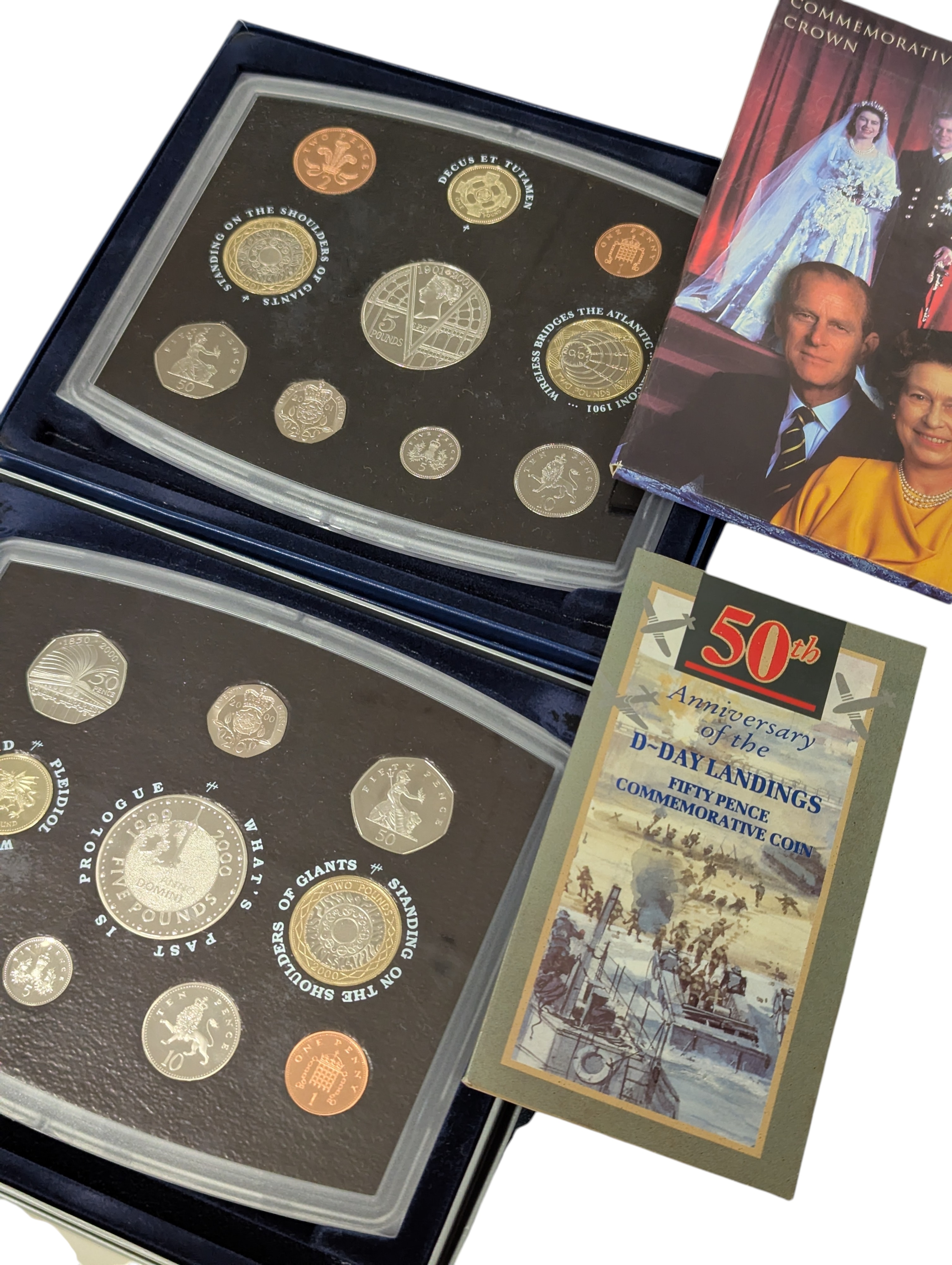 United Kingdom Proof Coin Collections - A collection of British proof ...