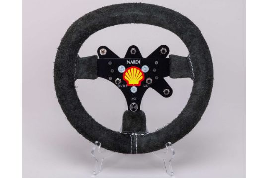 Ayrton Senna Replica McLaren MP4-8 Steering Wheel Display. This display ...