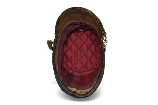A Victorian 1869 pattern shako of the 89th (Princess Victoria's ...