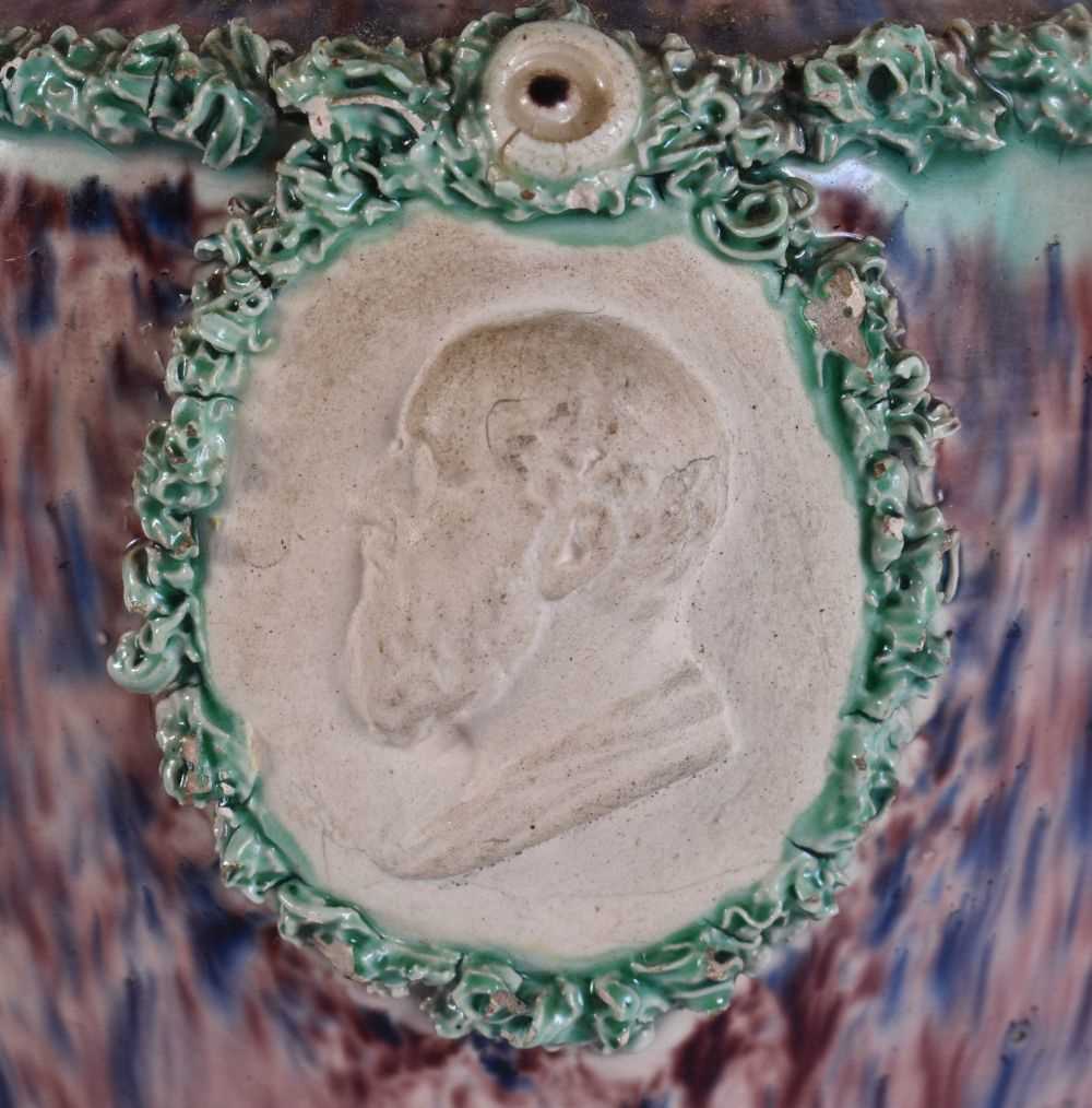 A RARE LATE 18TH CENTURY ENGLISH CREAMWARE VASE AND COVER in the ...