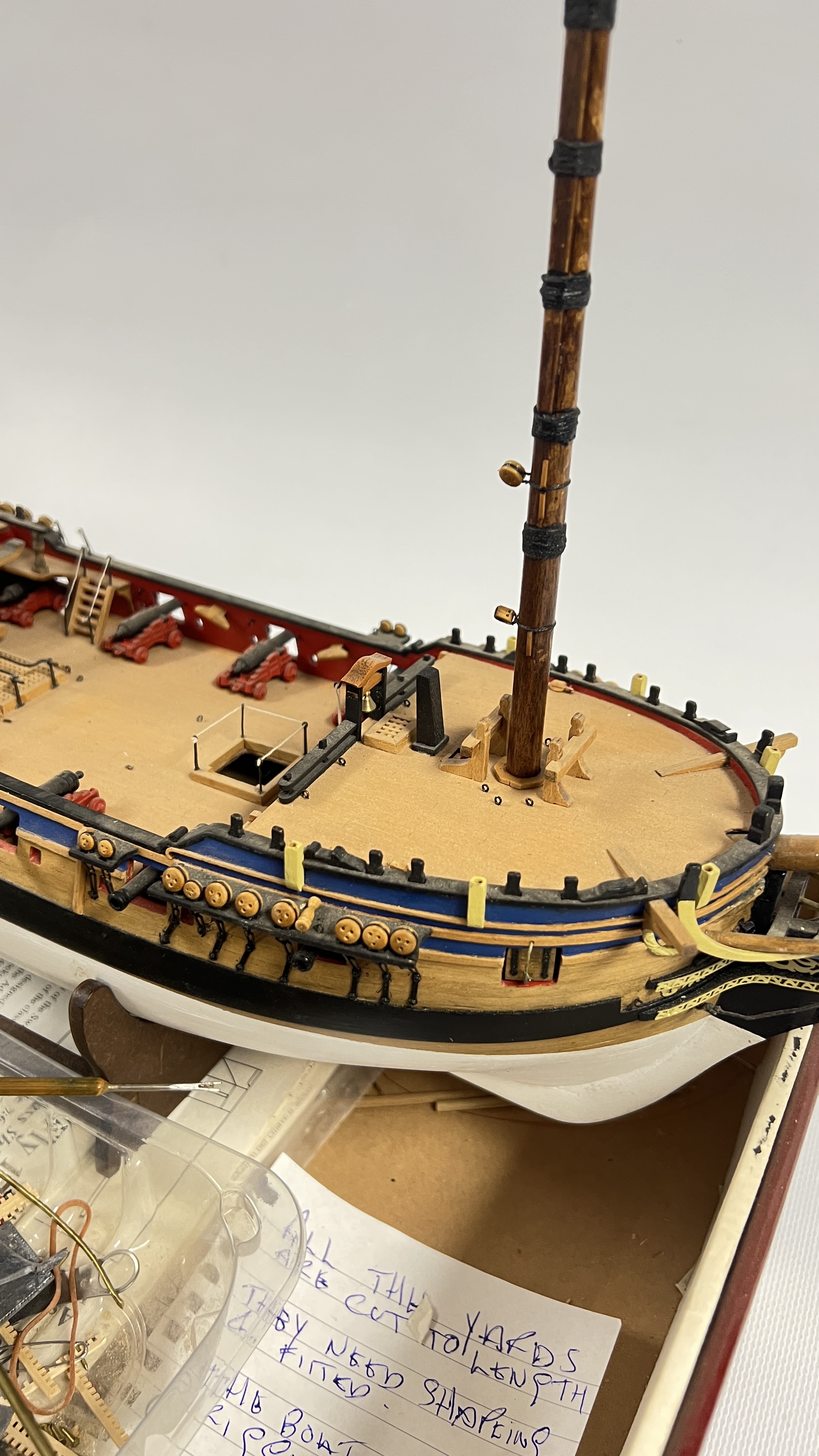 VICTORY MODELS 1:64 SCALE HMS FLY 1776 SWAN CLASS SLOOP WOODEN MODEL ...