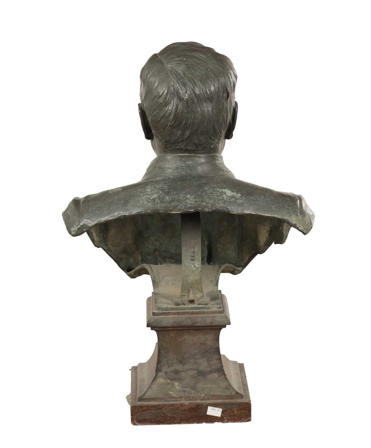FREDERICK LESSORE (1879 - 1951) AN EARLY 20TH CENTURY BRONZE BUST ...