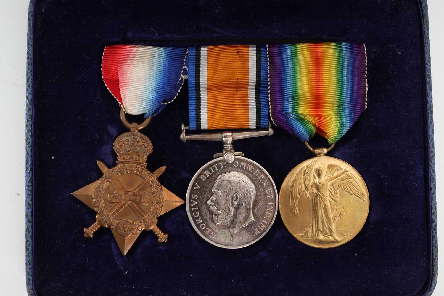 WWI MEDAL GROUP, AWARDED TO REV. F. J. MACLAUGHLAN, A.C.D. including ...