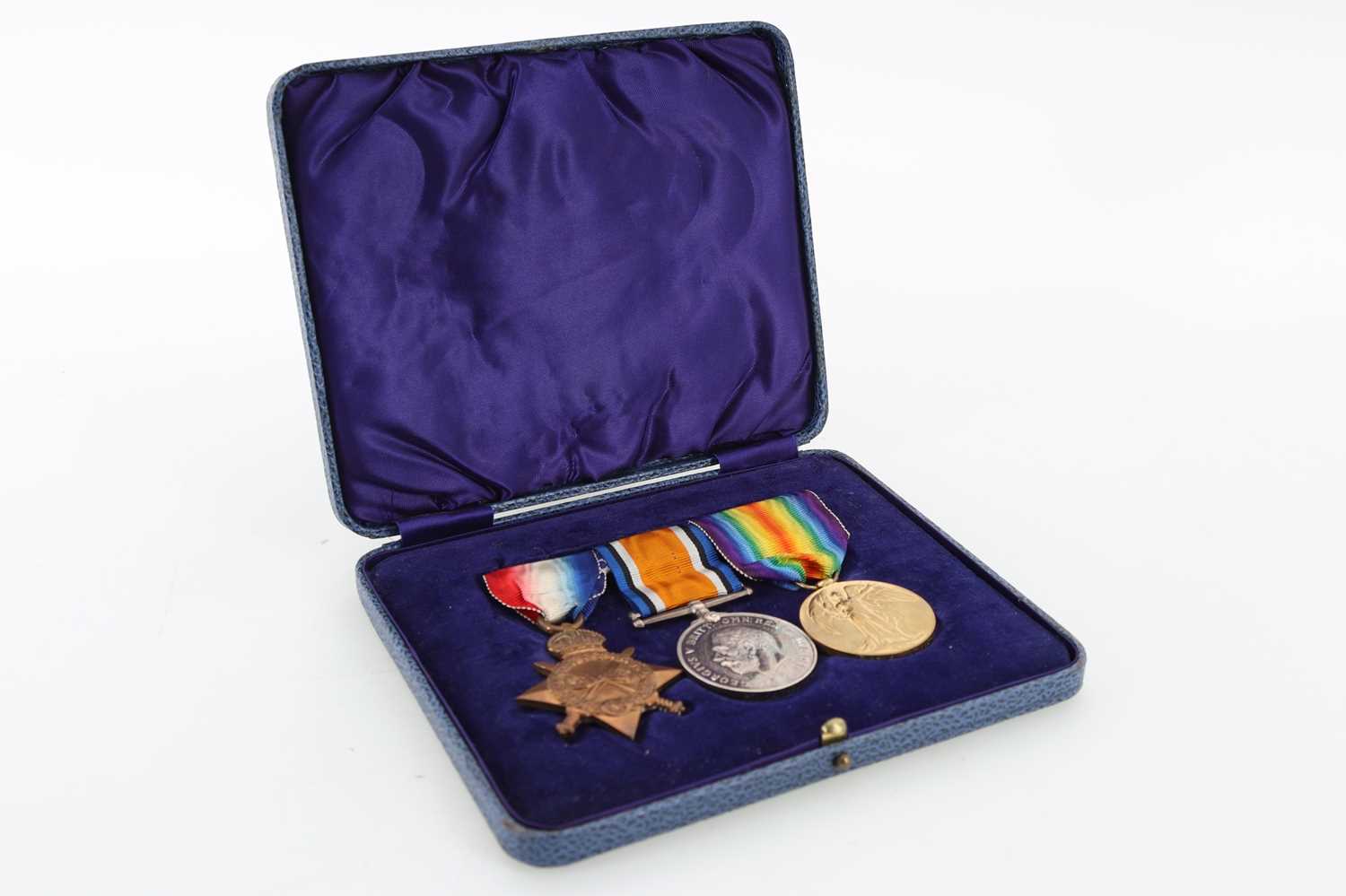 WWI MEDAL GROUP, AWARDED TO REV. F. J. MACLAUGHLAN, A.C.D. including ...
