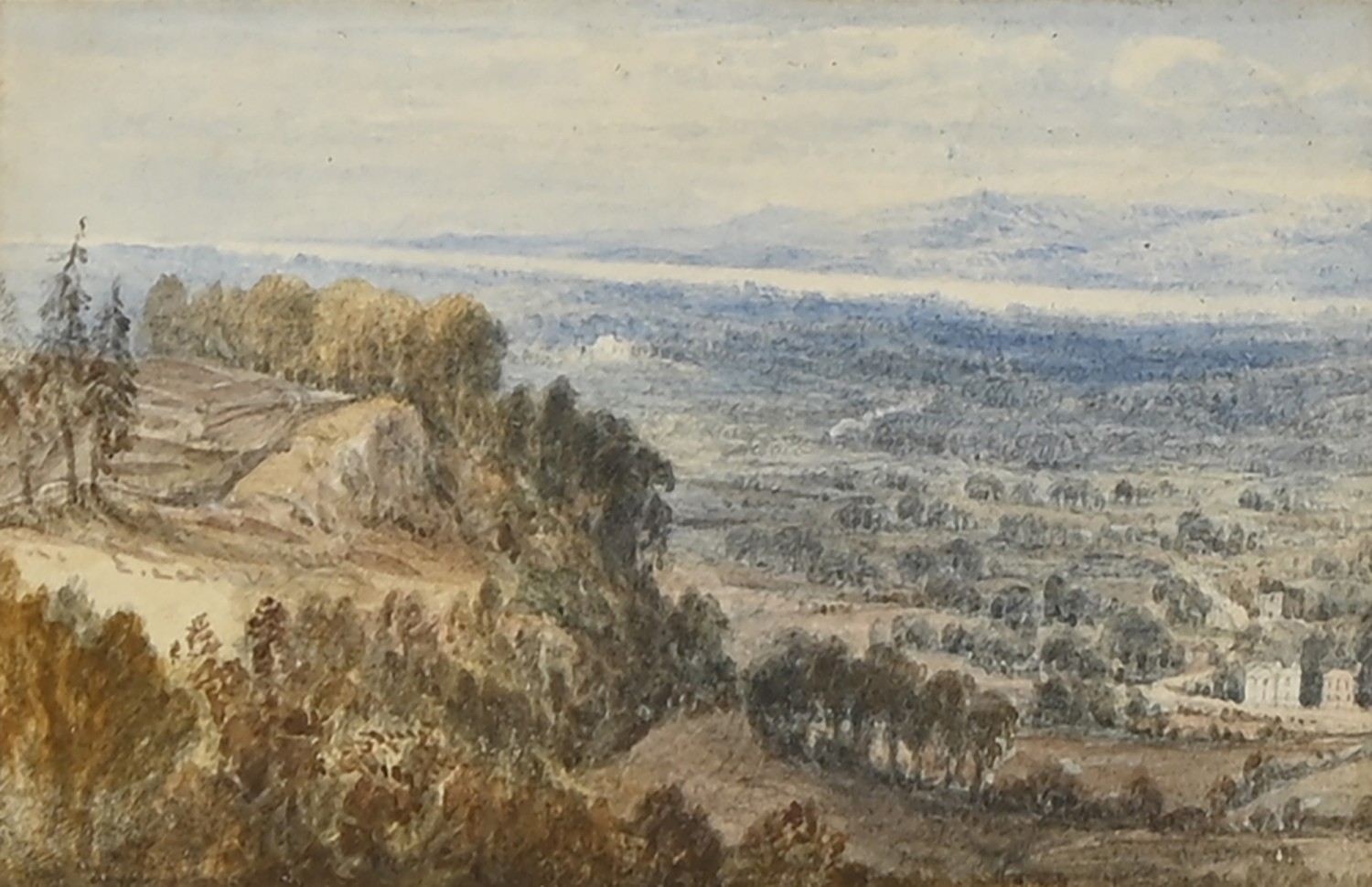 English School, early 19th century - The Vale of Berkeley from ...