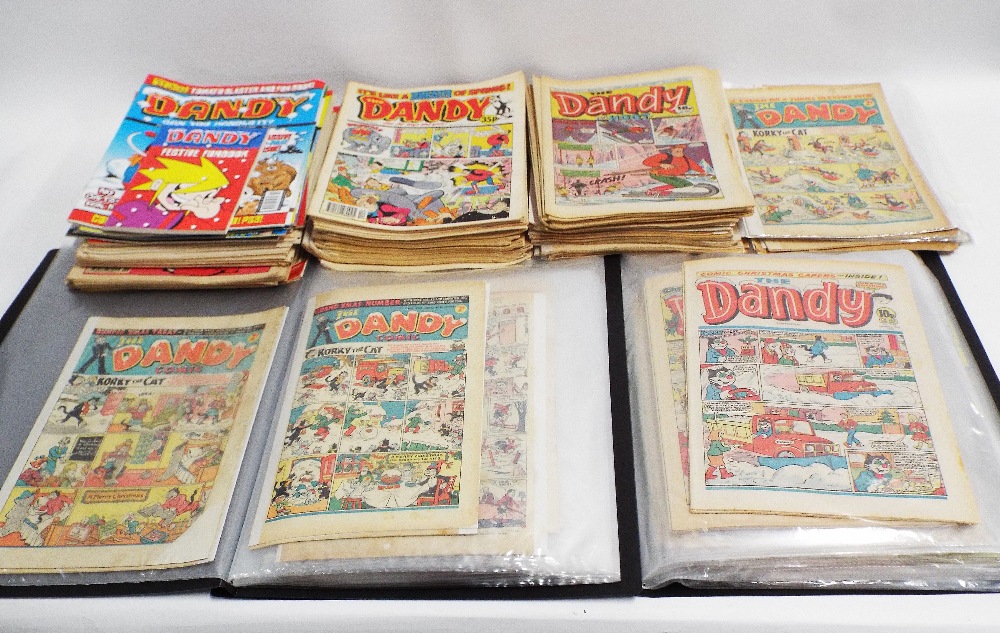 The Dandy Comic , A collection of a 100 plus comics mostly 1980's ...