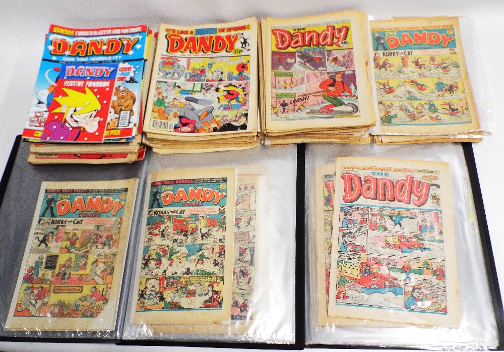 The Dandy Comic , A collection of a 100 plus comics mostly 1980's ...