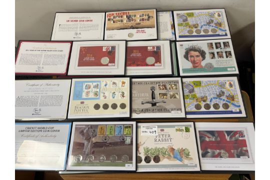 Coins : Westminster Coin Covers in folders, great condition, incl ...