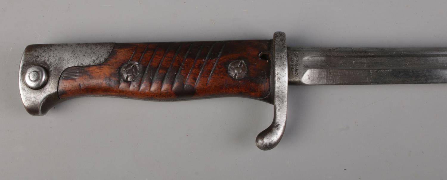 An early Twentieth Century Kaiser Wilhelm II model 1898 bayonet with ...