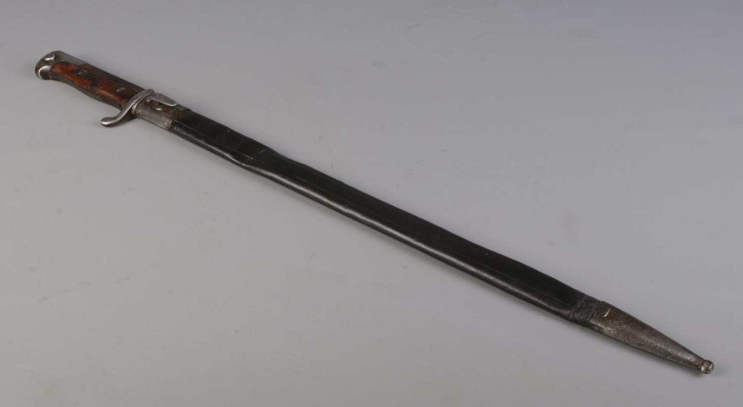 An early Twentieth Century Kaiser Wilhelm II model 1898 bayonet with ...