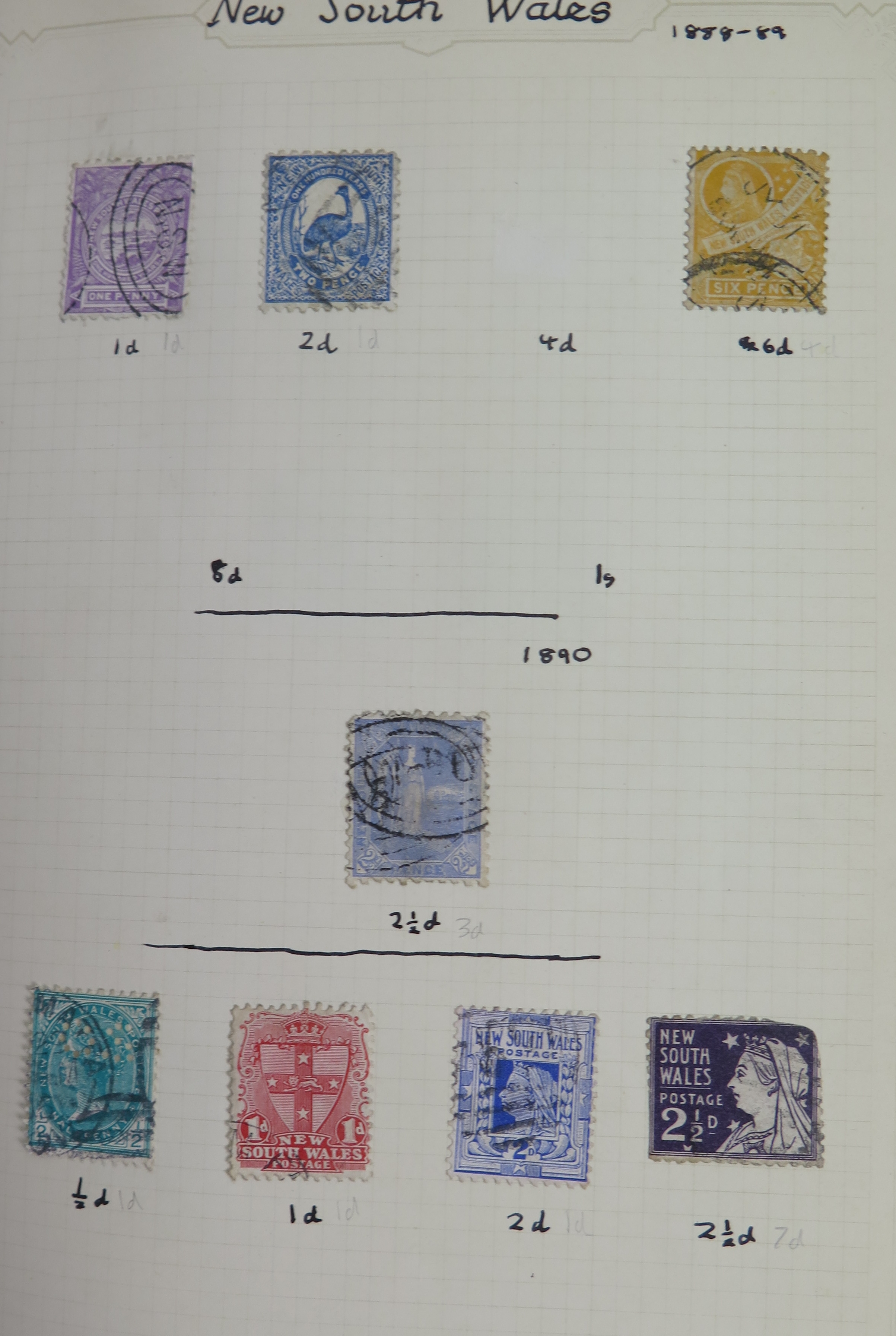 Two Simplex stamp albums with Victorian and later British Empire and ...