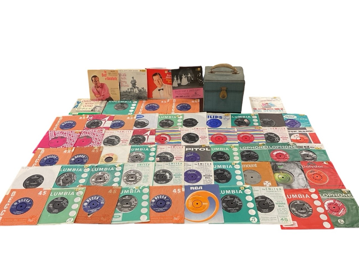 A collection of 7in singles - mainly 60s & 70s pop, Scottish ballads ...