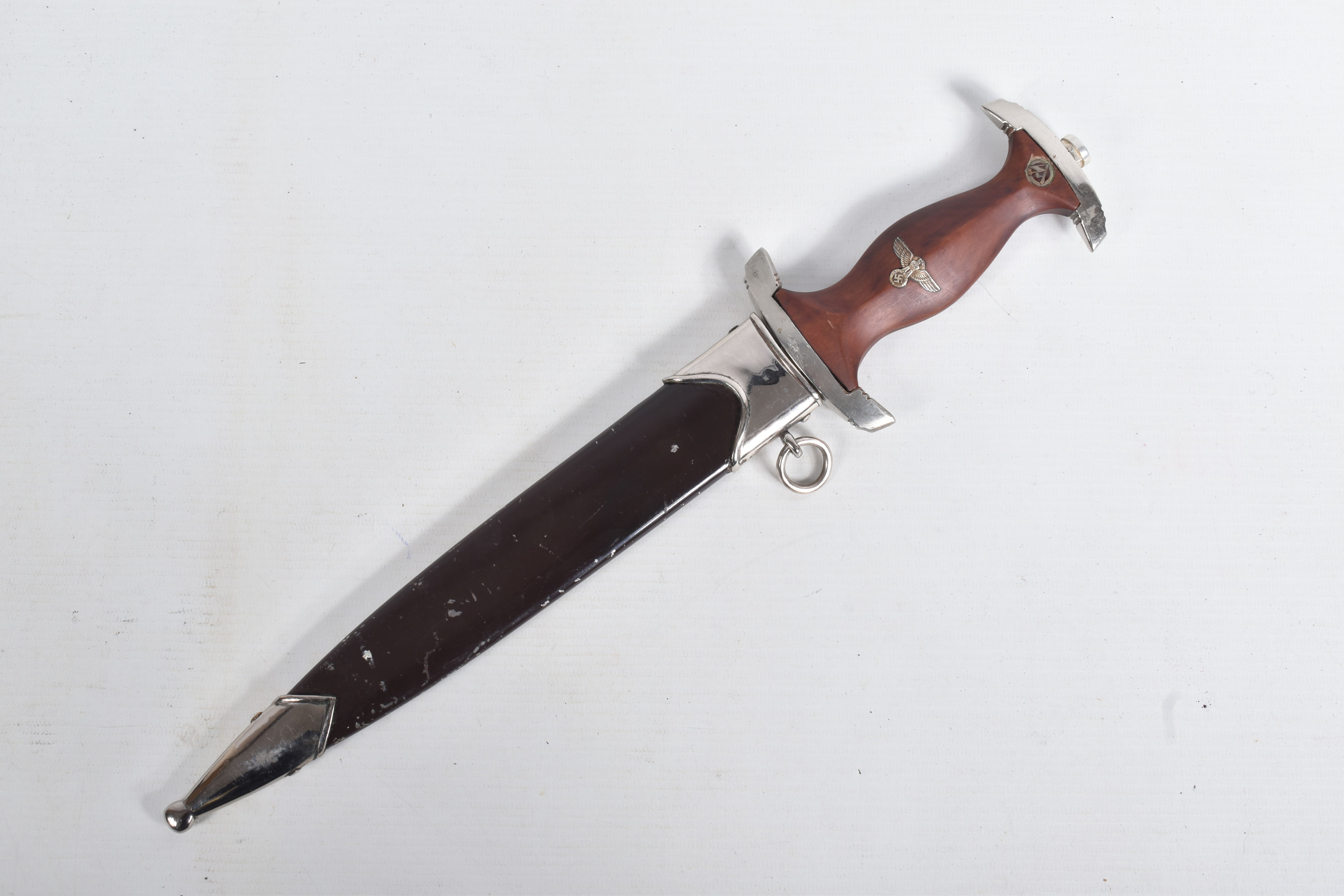 A GERMAN SA DAGGER MADE BY CARL EICKHORN, the blade has its motto one ...
