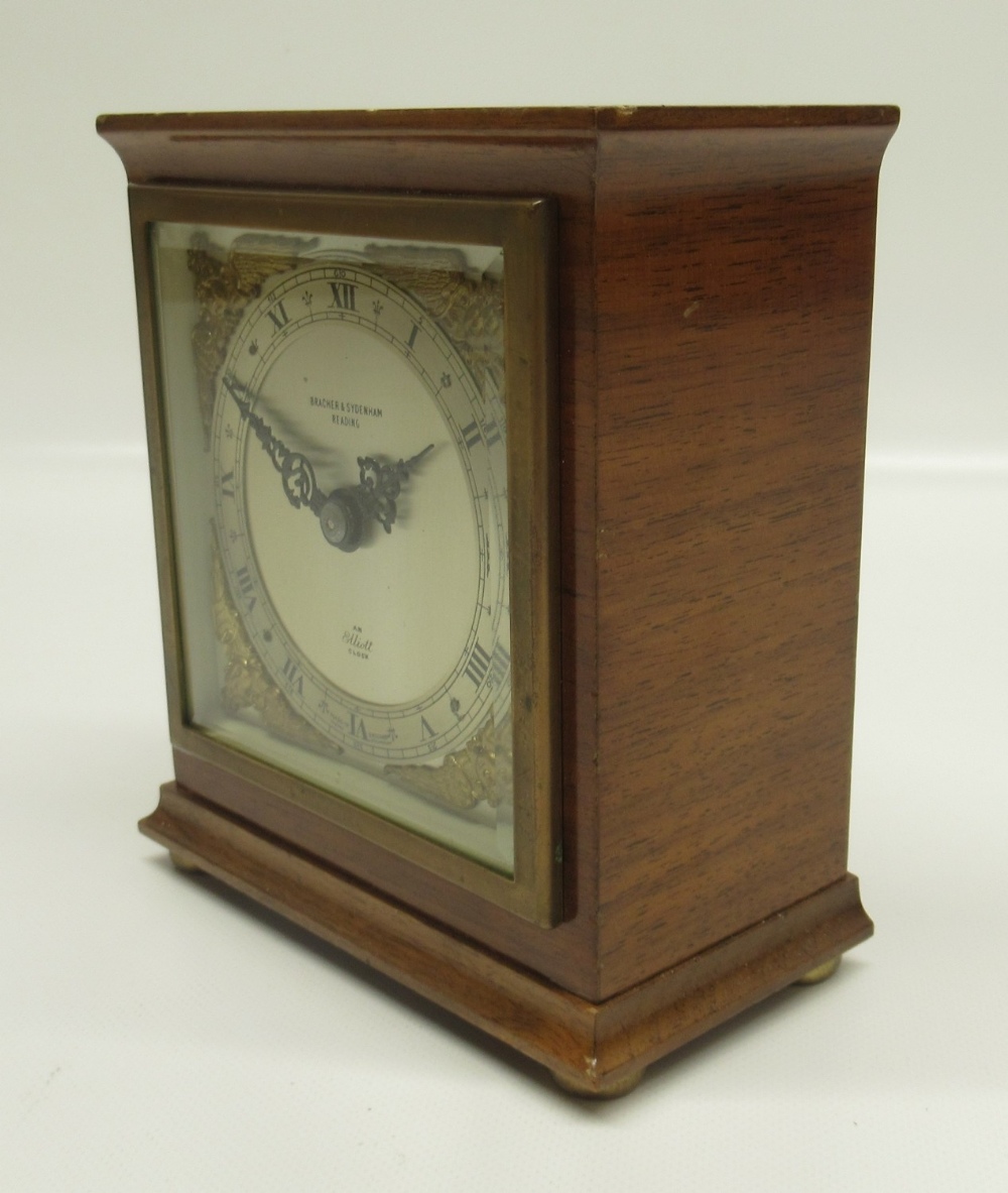 Elliott Clocks retailed by Bracher & Sydenham, Reading, mahogany ...