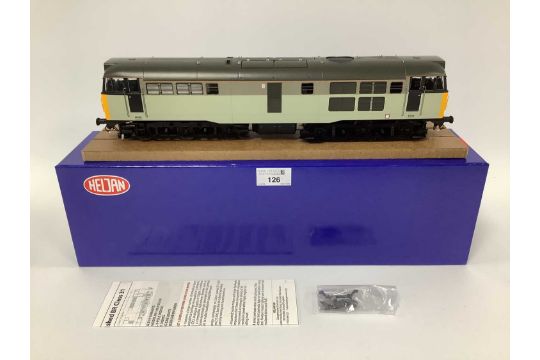 A boxed Heljan 0 gauge Class 31 diesel locomotive unnumbered in ...