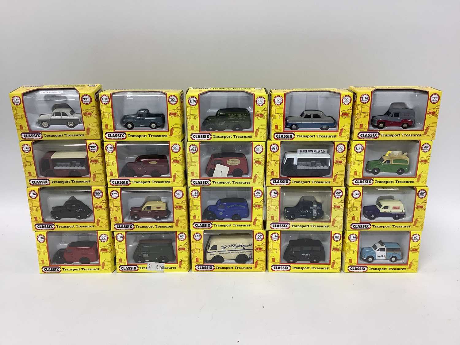Twenty 1:76 scale Classix Transport Treasures Diecast model vehicles by ...