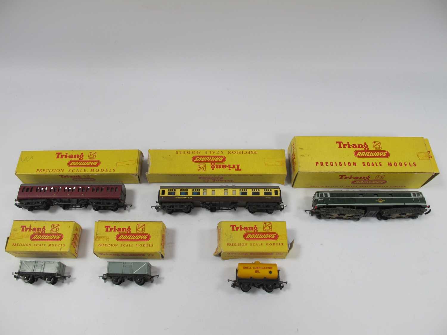A Quantity of Triang 'TT' Gauge Items, comprising of a Jinty Locomotive ...