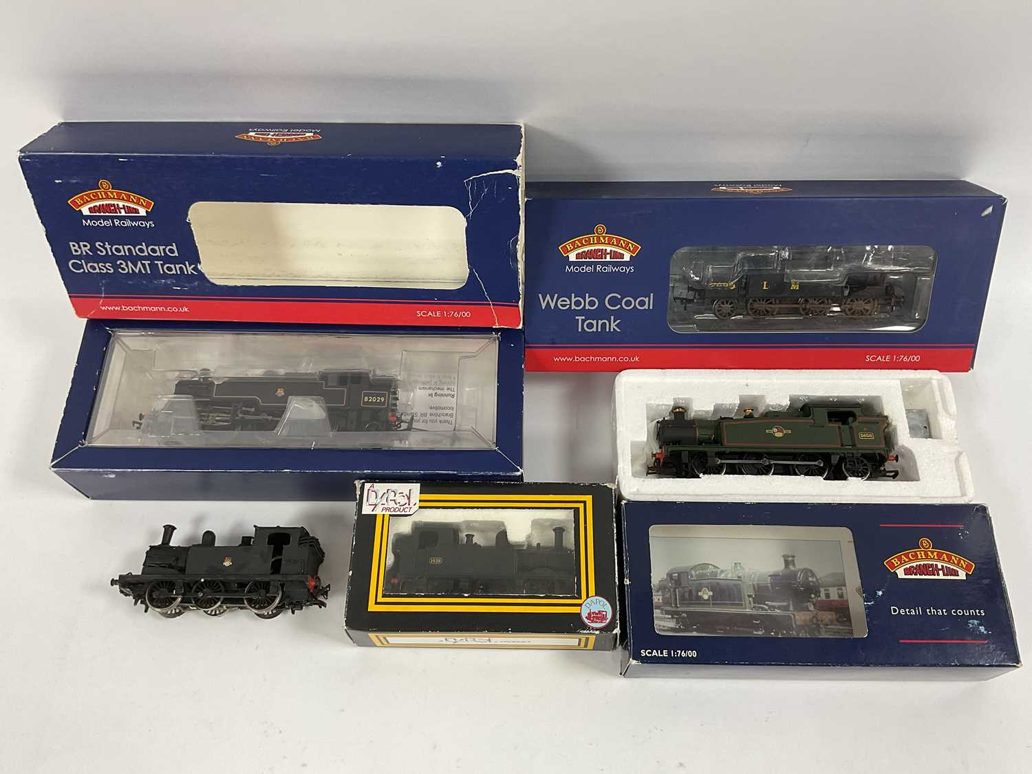 Five 'OO' Gauge/4mm Boxed Steam Tank Locomotives, to include a Dapol ...