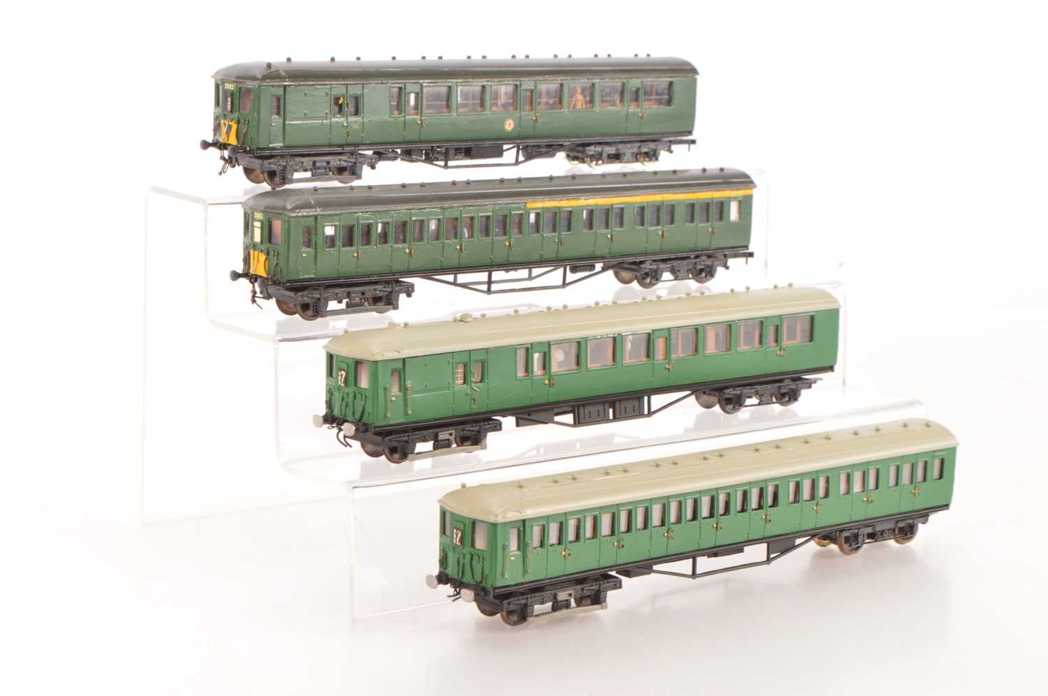 Kit Built SR and BR (S) Two Car Multiple Units (4), unboxed, possibly ...