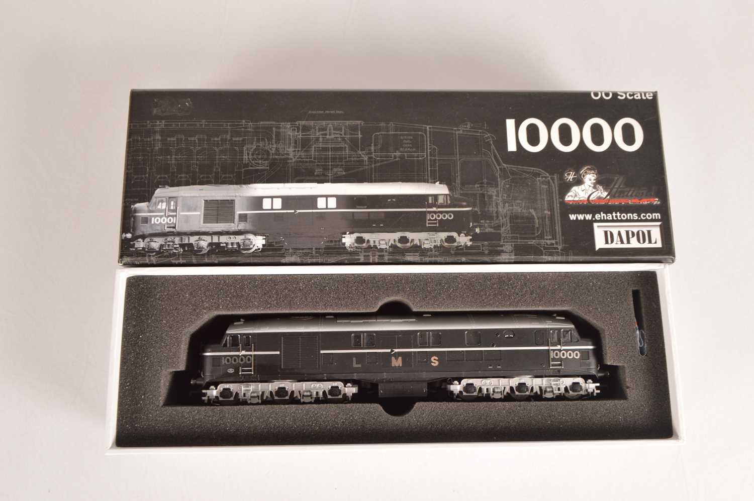 Dapol OO Gauge Class 10000 LMS Diesel Locomotive, boxed, 10000AP in LMS ...