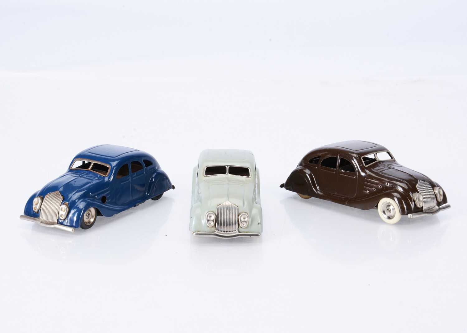 Tri-ang Minic Tinplate Clockwork 9M Pre & Post-War Streamline Saloons ...