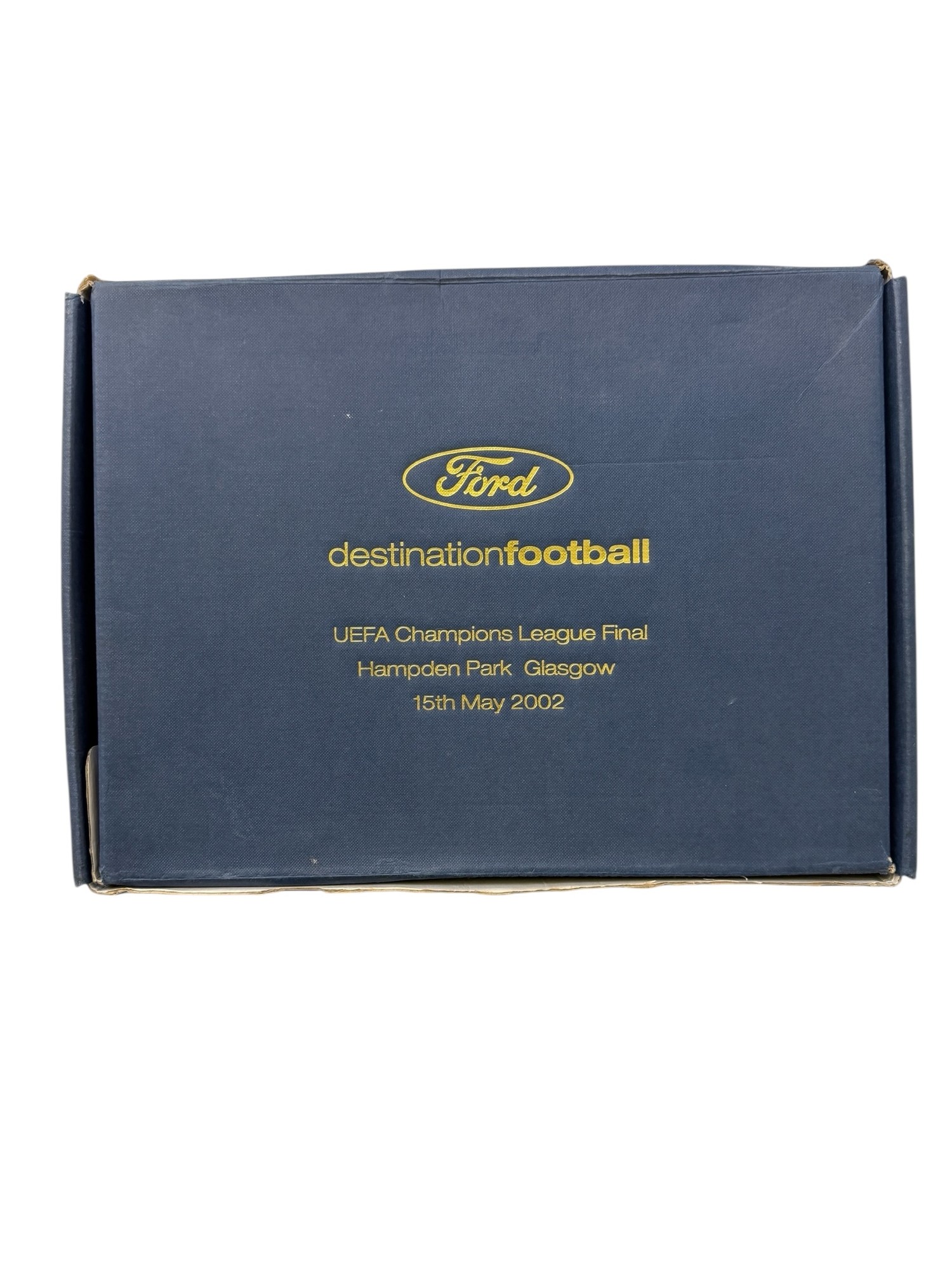 2002 CHAMPIONS LEAGUE FINAL HOSPITALITY GIFT, REAL MADRID V BAYER ...