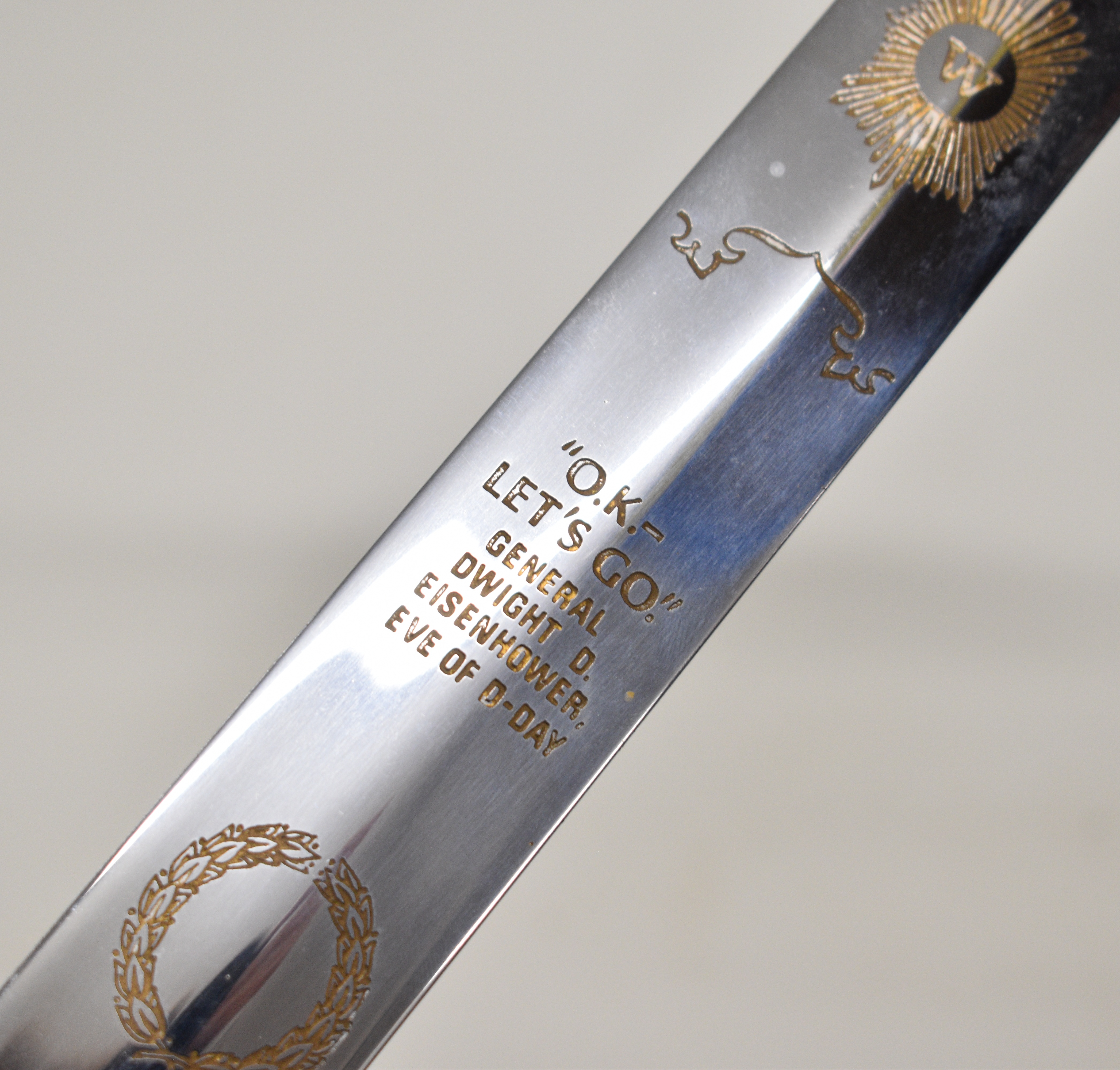 Wilkinson Sword ceremonial limited edition D-Day sword, made to ...