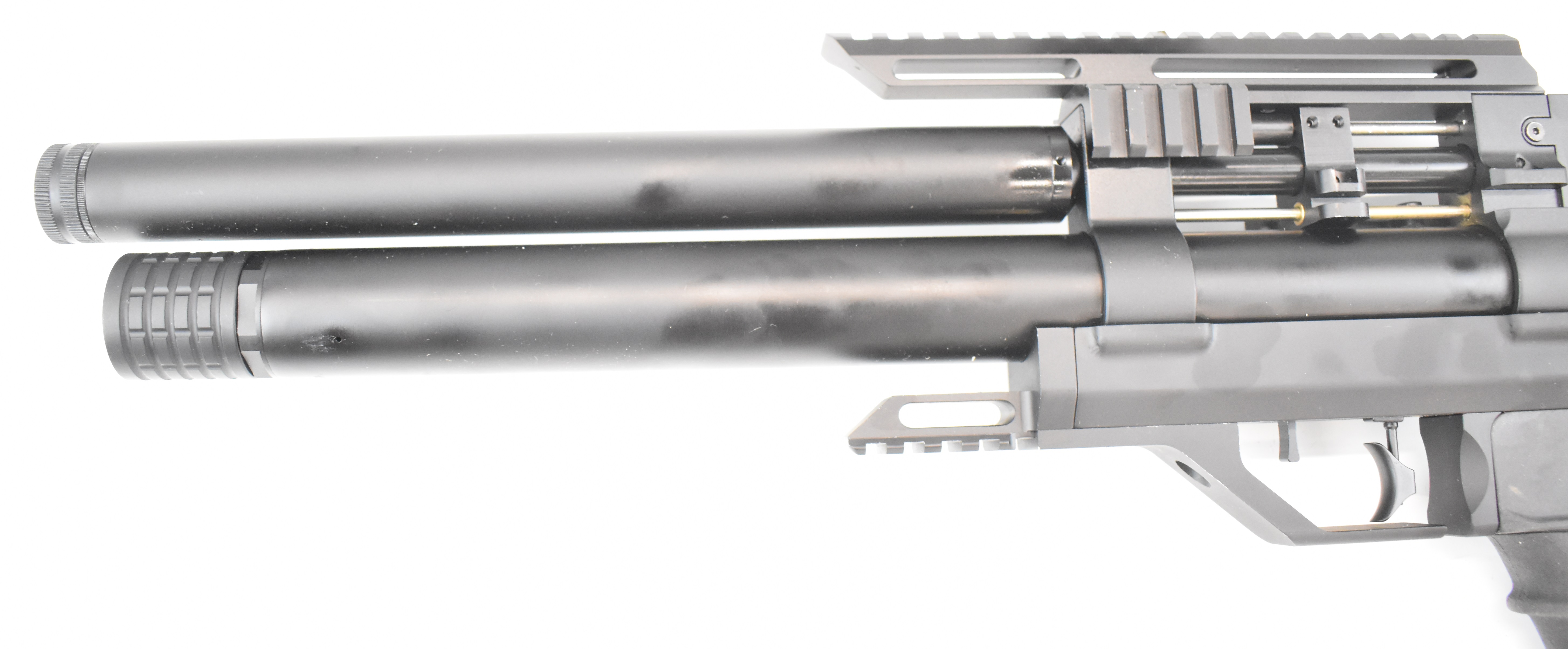 Reximex Meta Plus .177 PCP carbine air rifle with textured pistol grip ...
