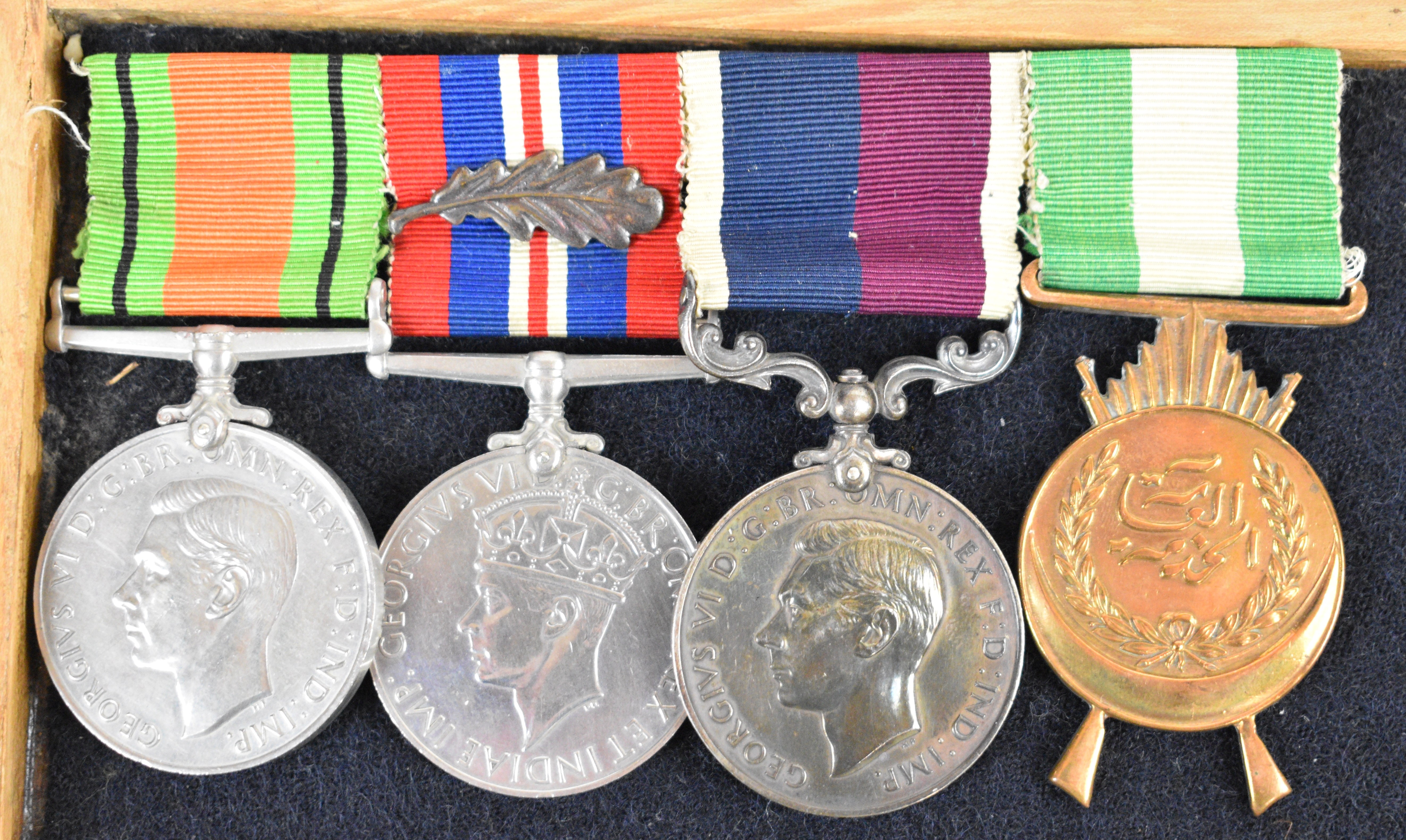 1920s to WW2 RAF medal group comprising Defence Medal, British War ...