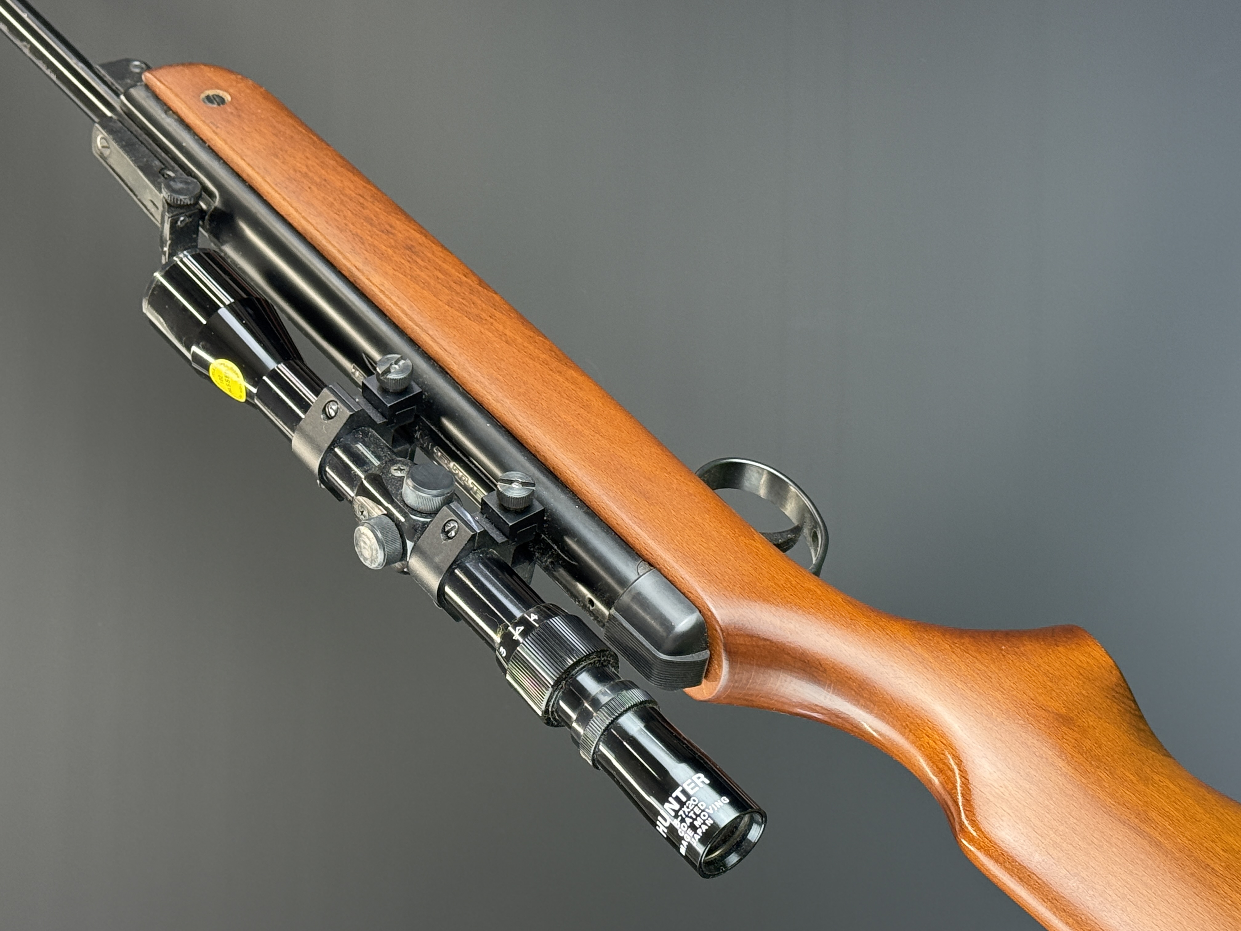 BSA Meteor Mk. V .177 air rifle with semi-pistol grip, adjustable ...