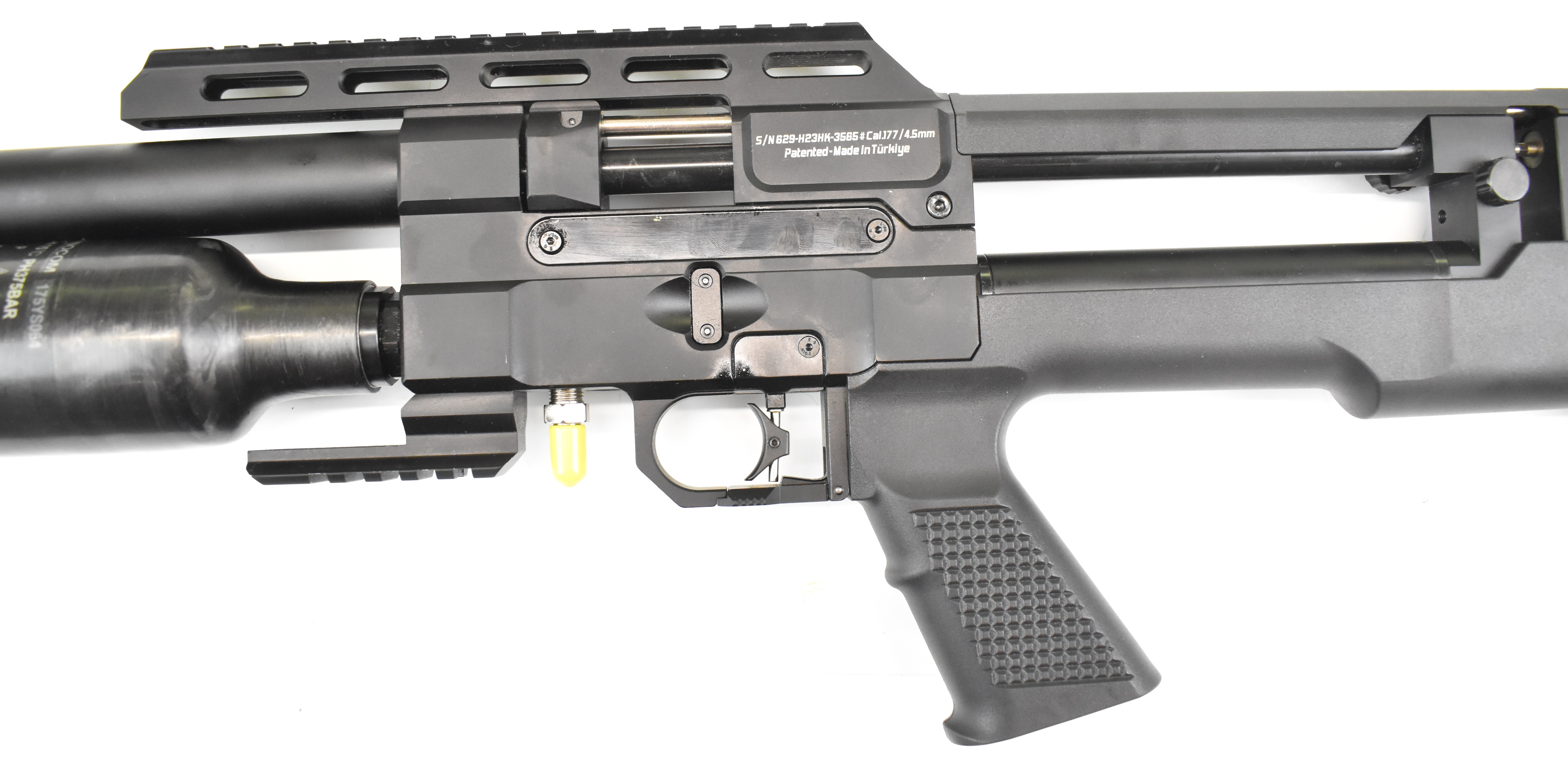 Reximex IXIA .177 PCP carbine air rifle with textured pistol grip ...