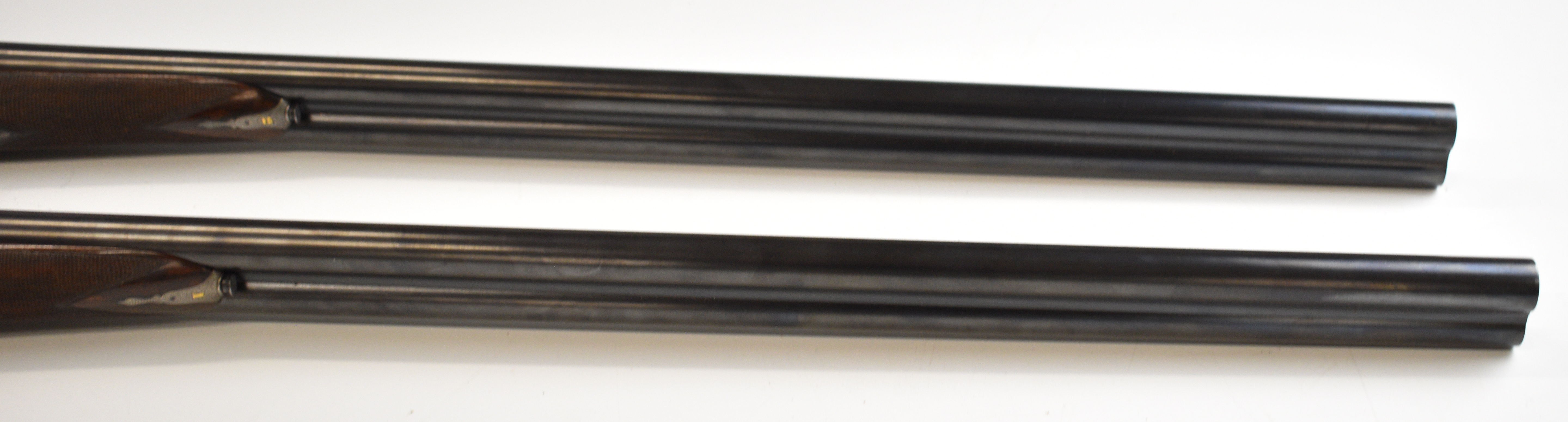 A pair of Cogswell & Harrison Extra Quality Victor 12 bore side by side ...