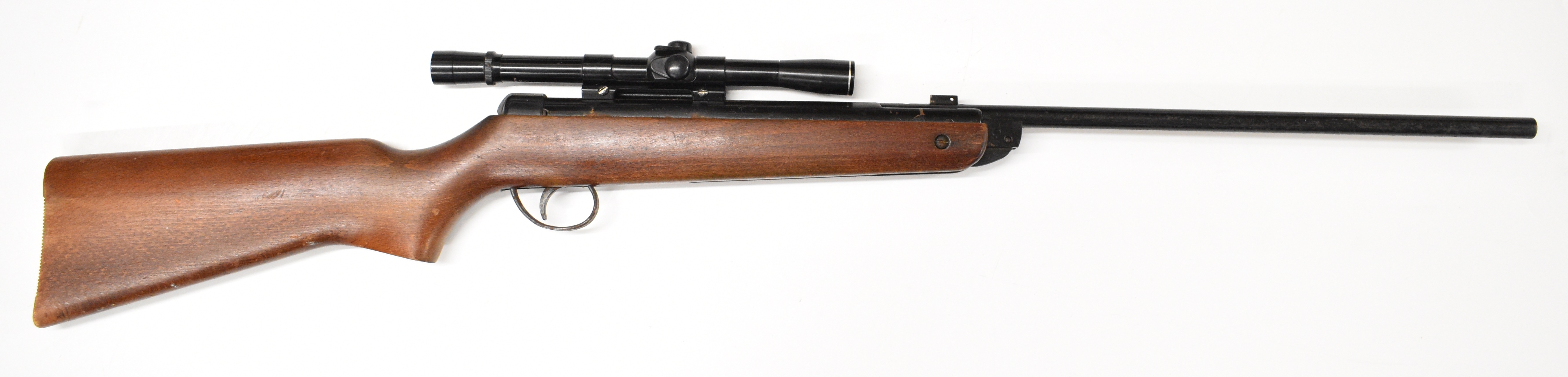 BSA Meteor Mk. I .22 air rifle with semi-pistol grip and BSA 4x20 scope ...