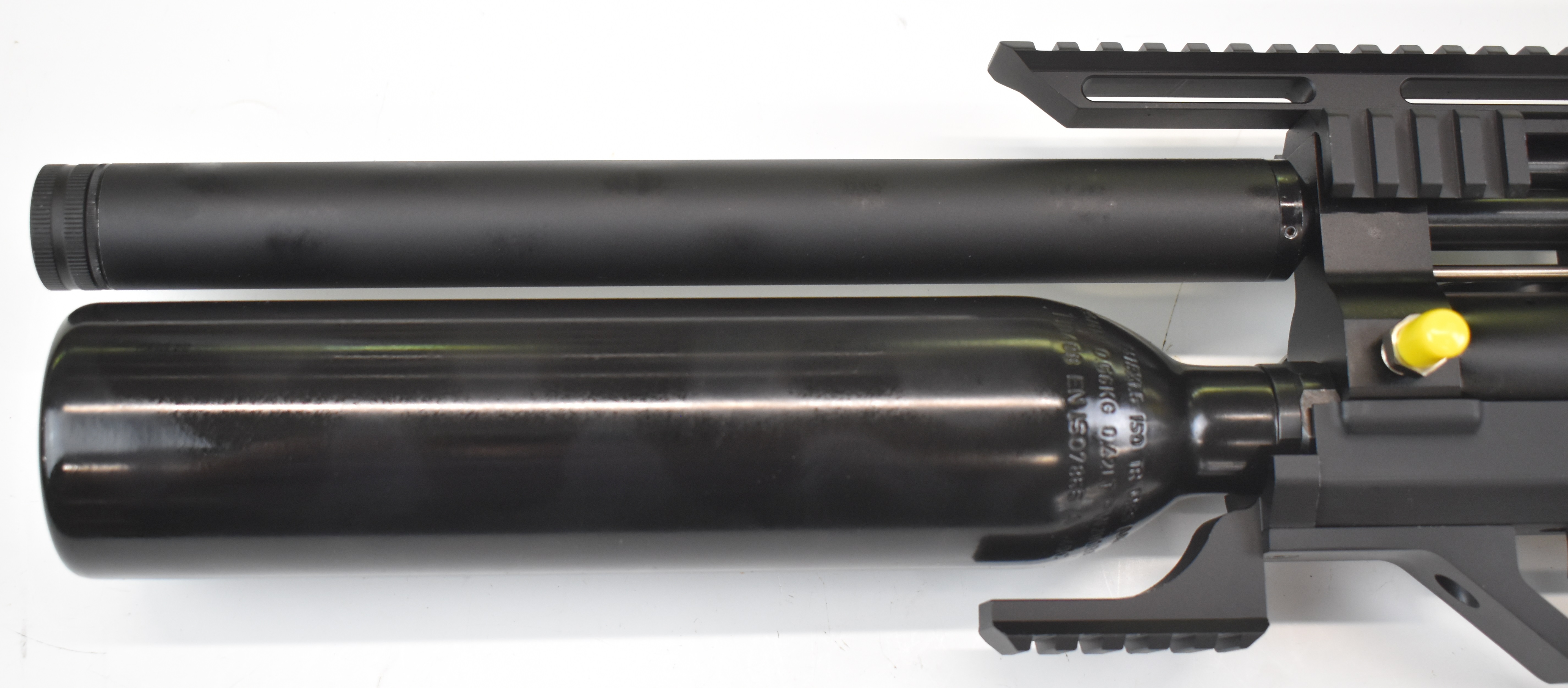 Reximex Meta Plus .22 PCP carbine air rifle with textured pistol grip ...