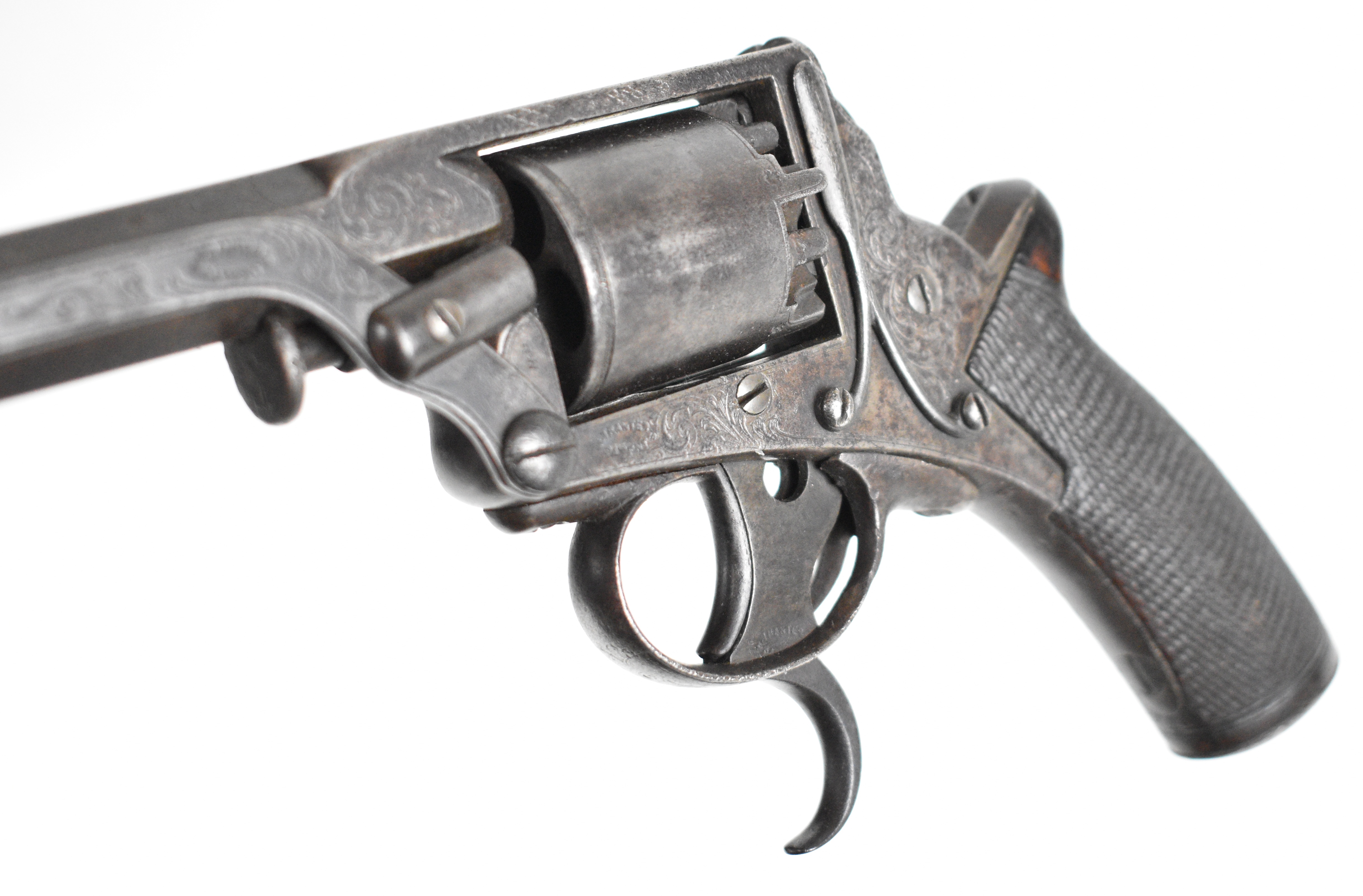 William Tranter Tranter's Patent five-shot self-cocking semi-hammerless ...