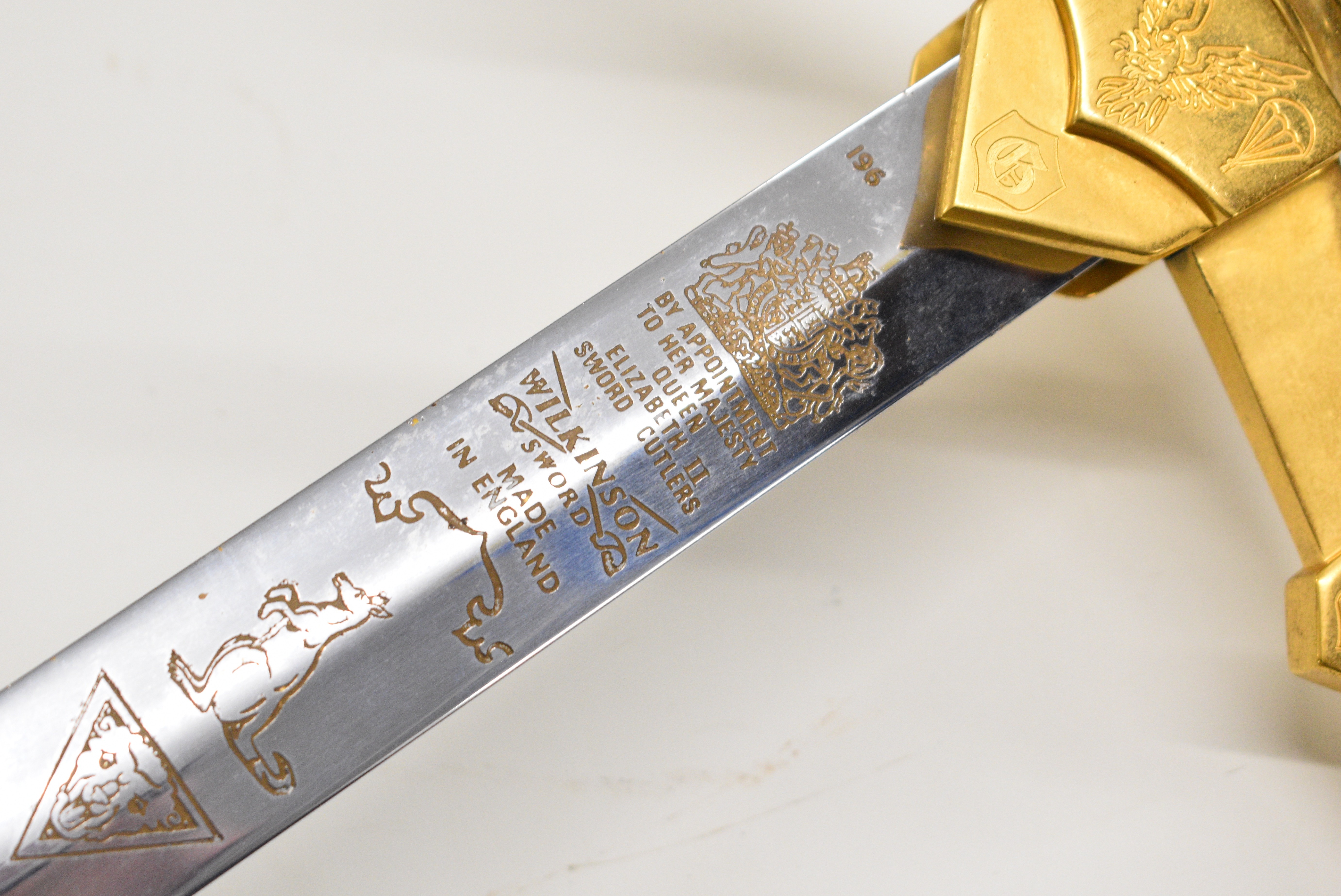 Wilkinson Sword ceremonial limited edition D-Day sword, made to ...