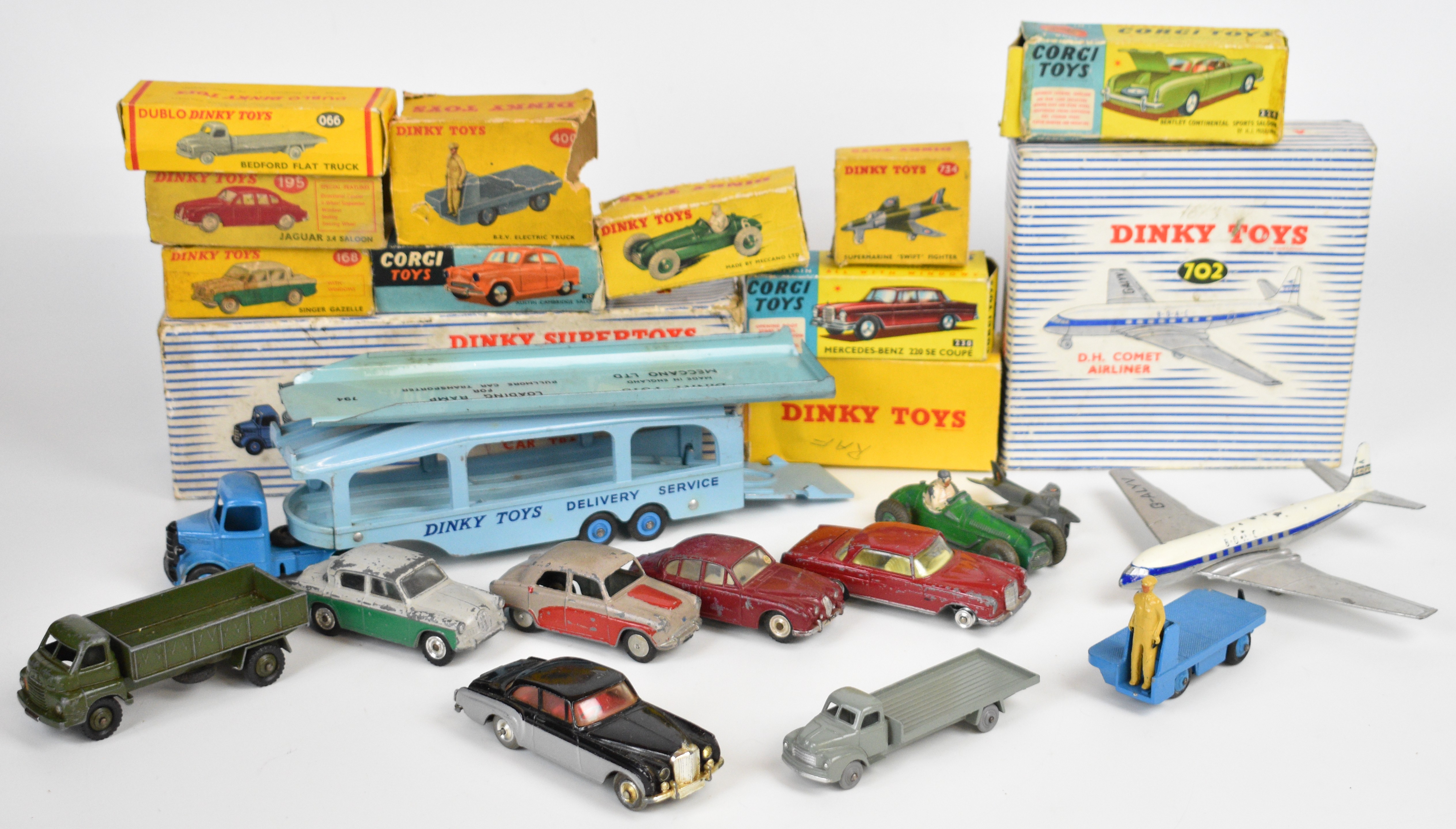 Corgi and Dinky Toys diecast model cars trucks and planes to include ...