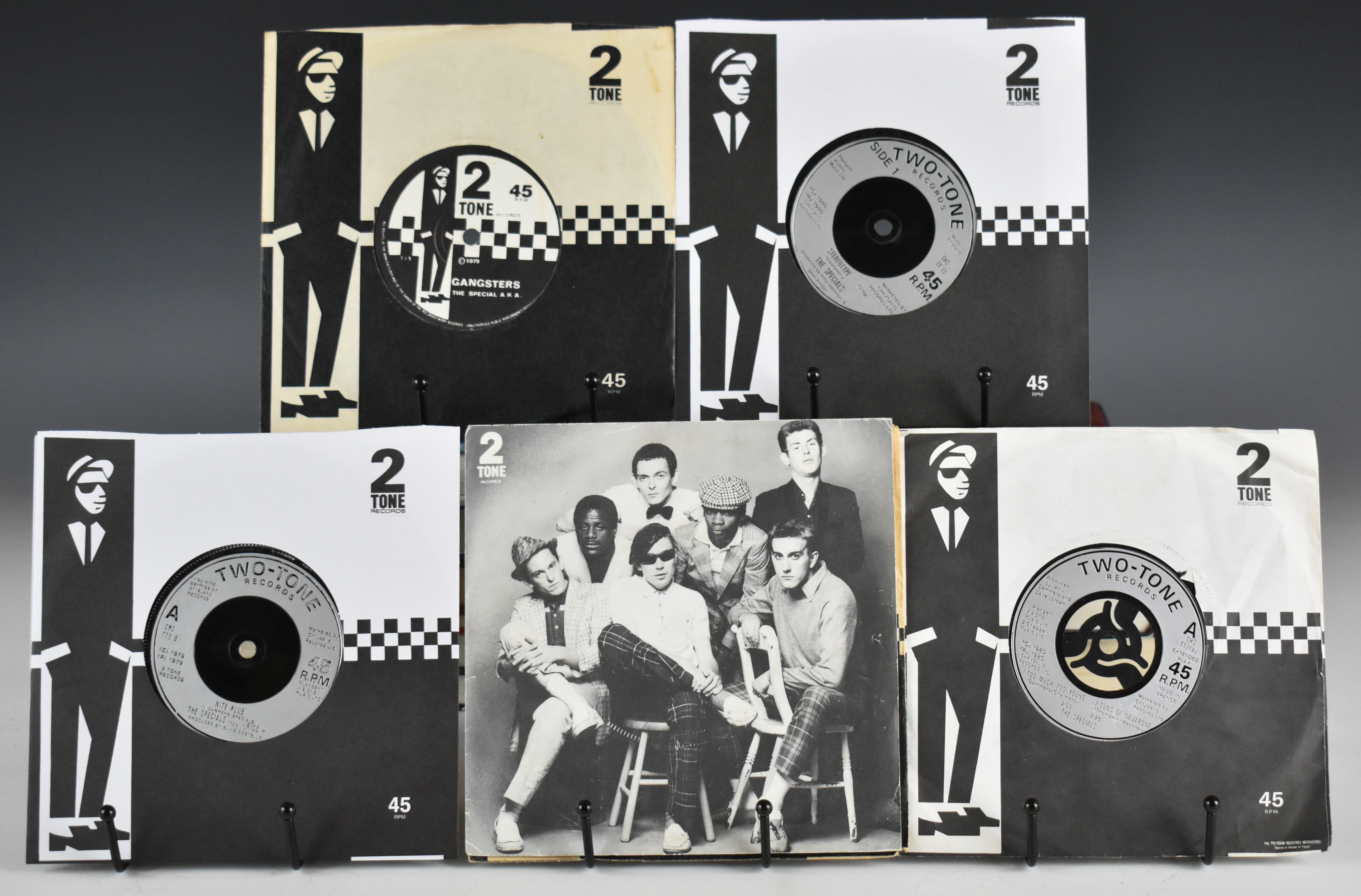 Collection of fifty two Mod / Two Tone / Ska etc 7" singles. Sixteen ...