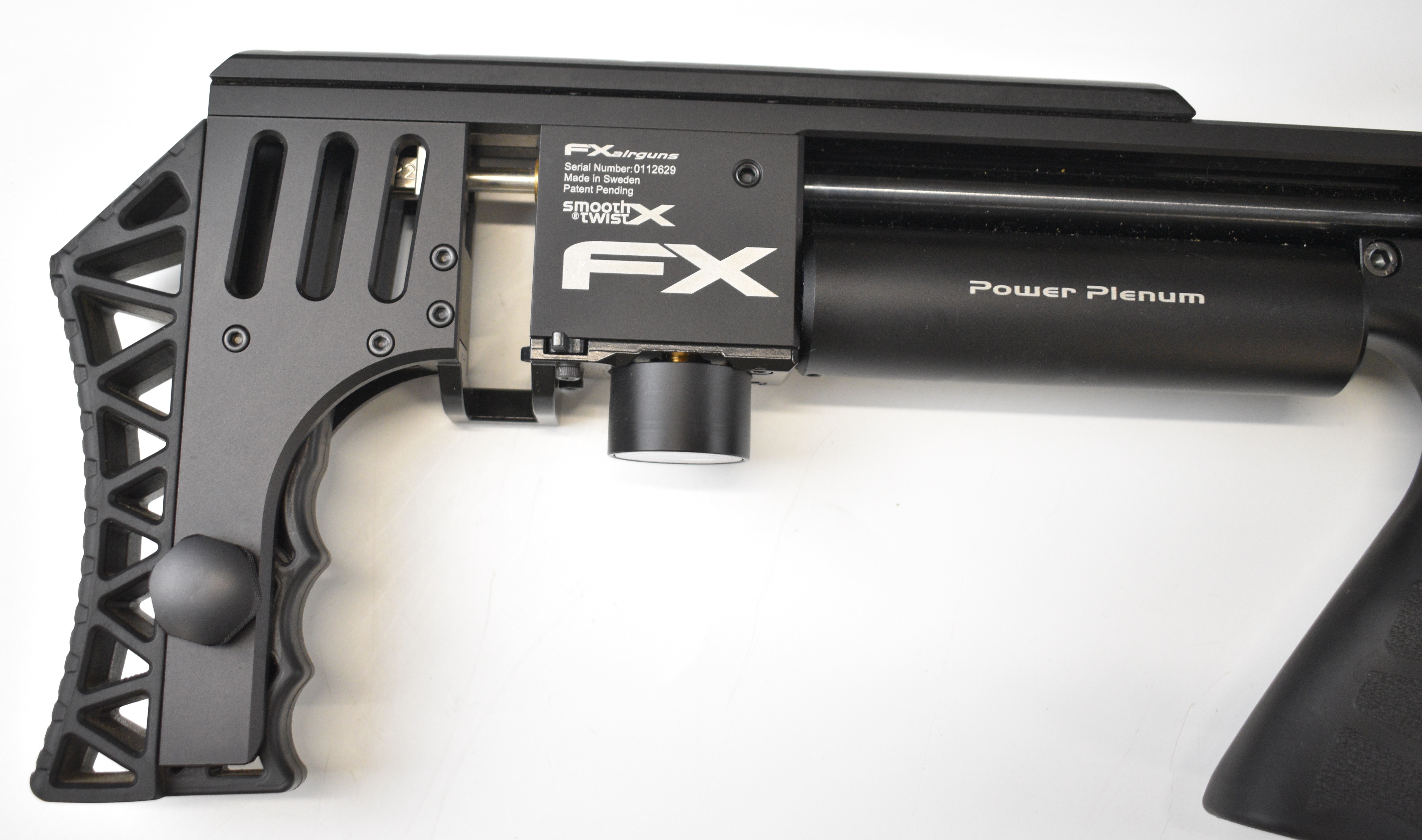 FX Impact X Power Plenum Mk.II .22 PCP FAC air rifle with textured ...