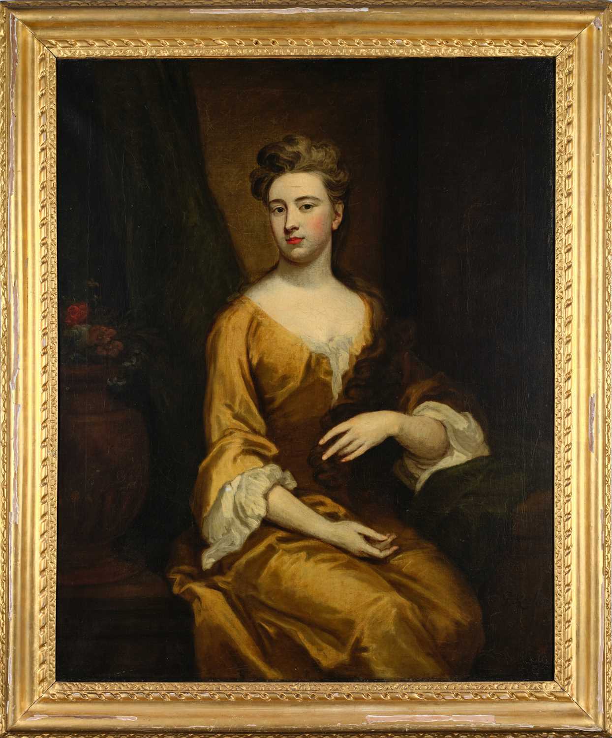 Attributed to Sir Godfrey Kneller (1646-1723) German Portrait of a lady ...