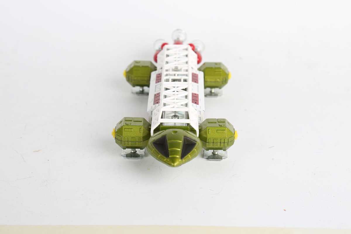 A Dinky Toys No. 359 Space:1999 Eagle Transporter in green and white ...