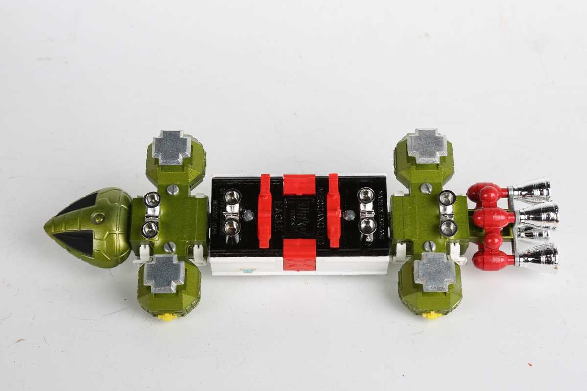 A Dinky Toys No. 359 Space:1999 Eagle Transporter in green and white ...